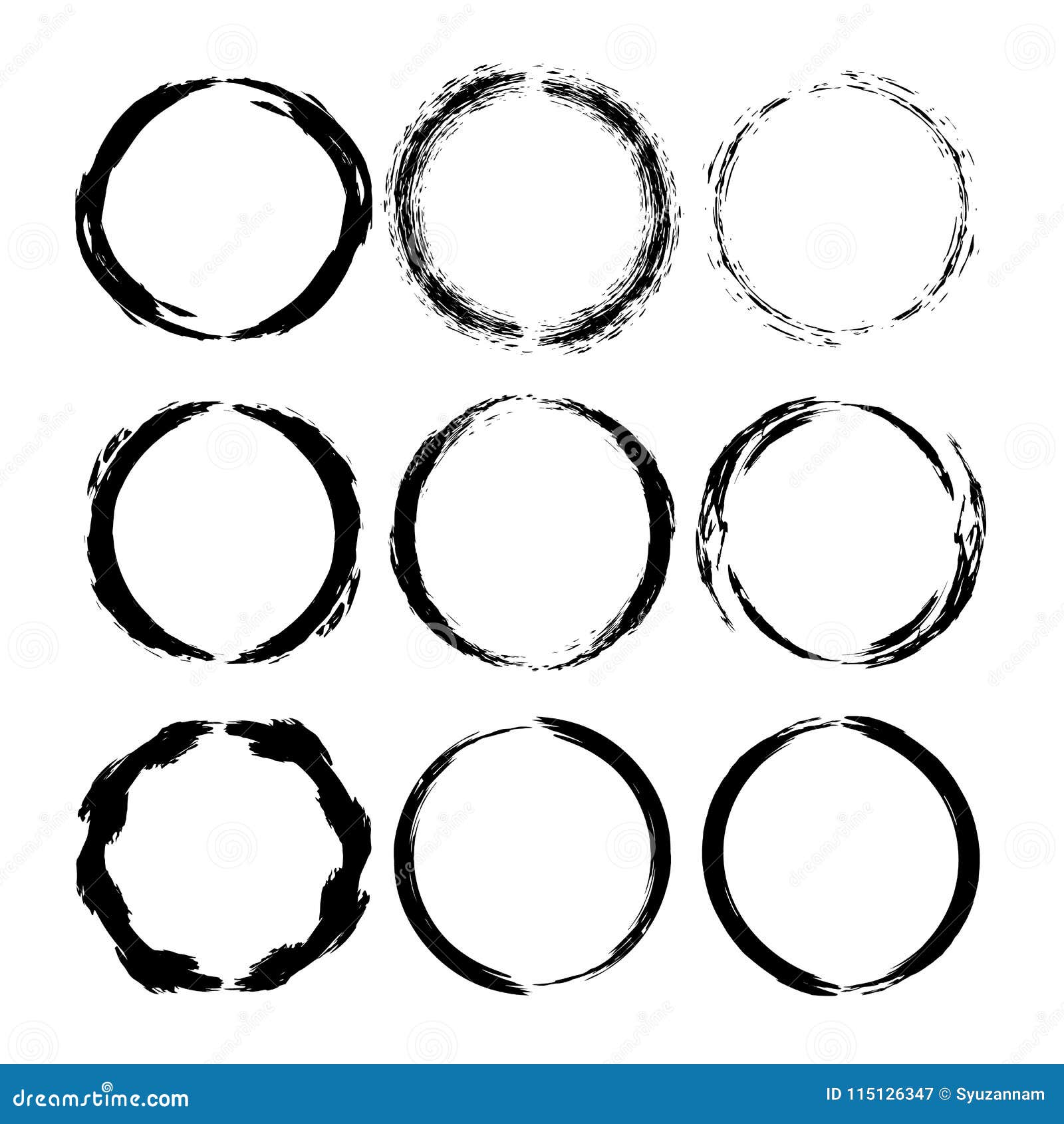 Set of Grunge Frames. Vector Illustration. Stock Vector - Illustration ... Set of Grunge Frames. Vector Illustration. Stock Vector - Illustration ...