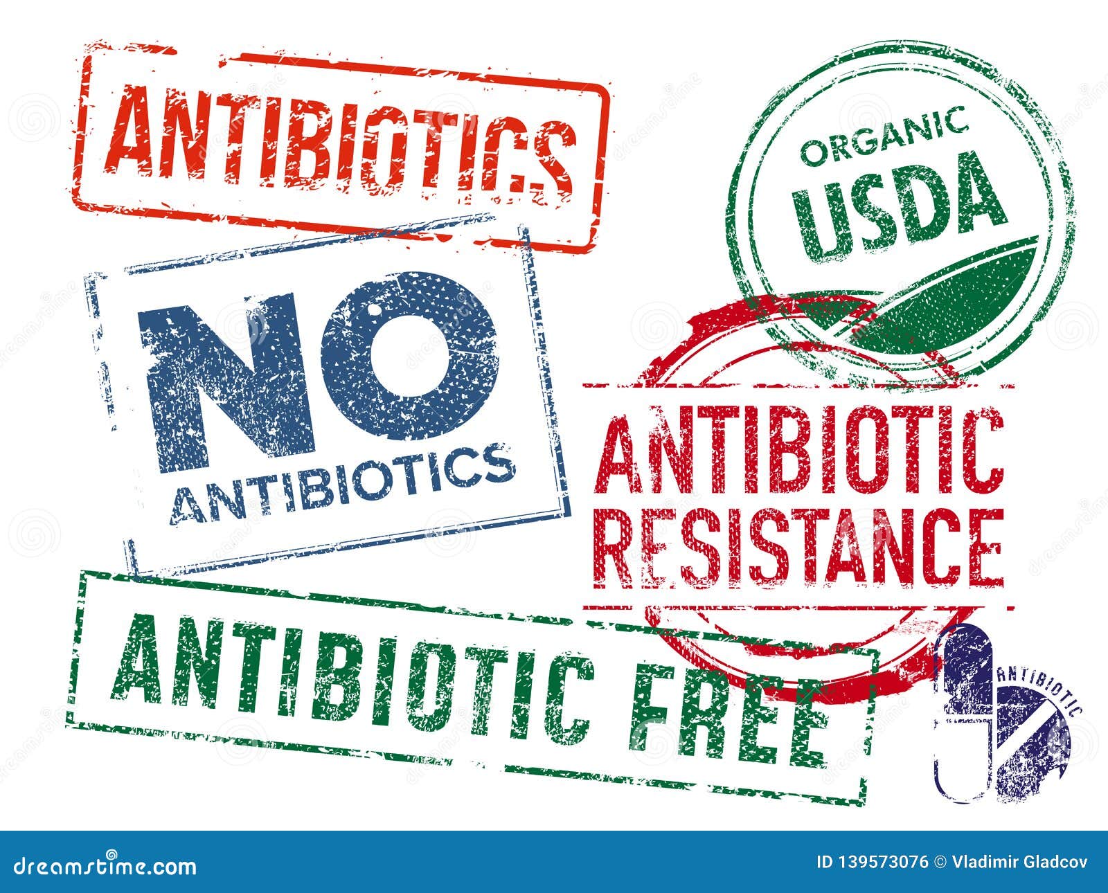 Set of Grunge Rubber Antibiotics Stamps Stock Vector - Illustration of ... Set of Grunge Rubber Antibiotics Stamps Stock Vector - Illustration of ...