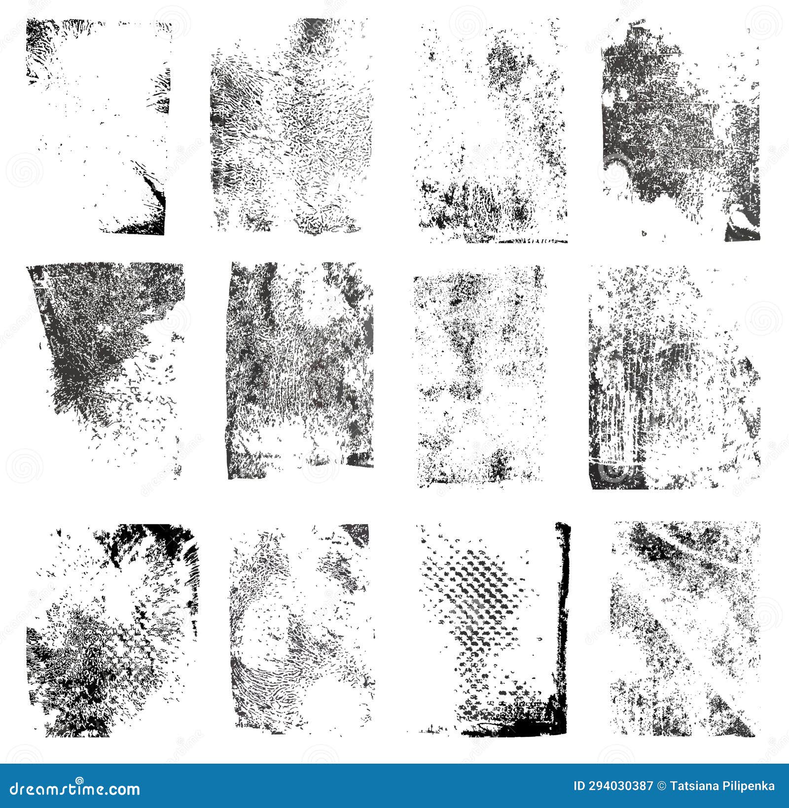 Vector Grunge shapes stock vector. Illustration of grunge - 294030387