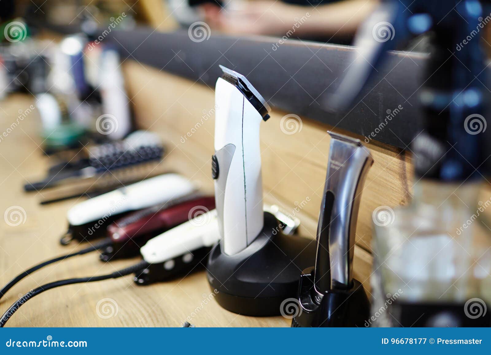 Set for haircutting stock image. Image of barbershop - 96678177