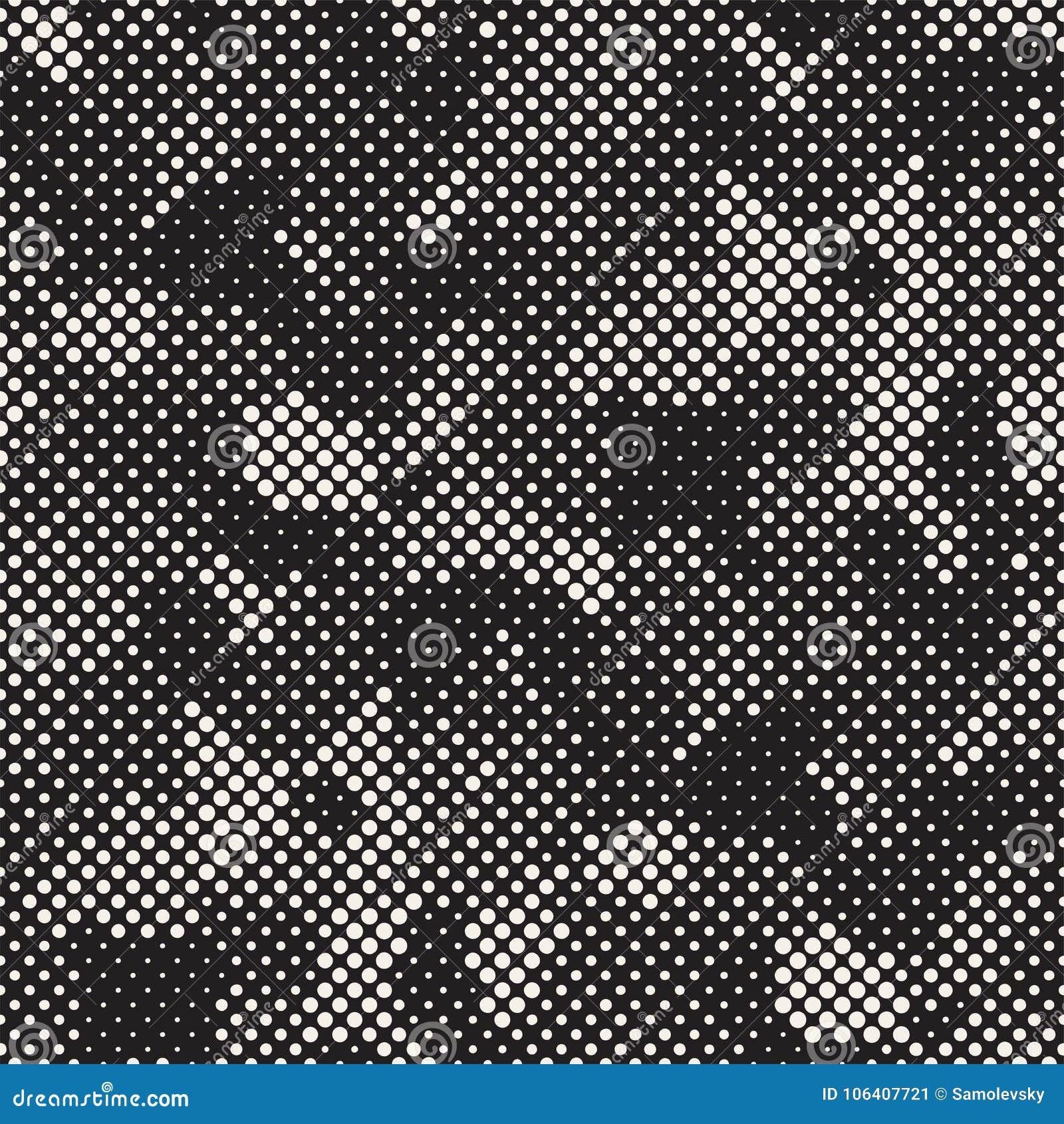 SET 50 Halftone Circles Grids Invert Stock Illustration - Illustration ...