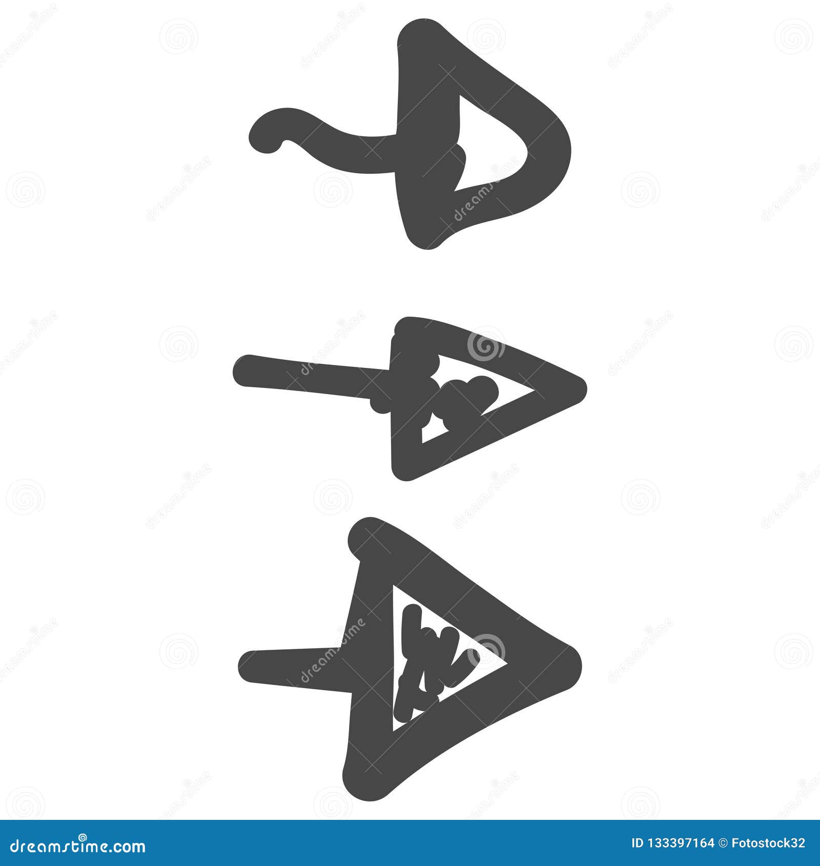 Set hand drawn arrows stock vector. Illustration of location - 133397164 Set hand drawn arrows stock vector. Illustration of location - 133397164