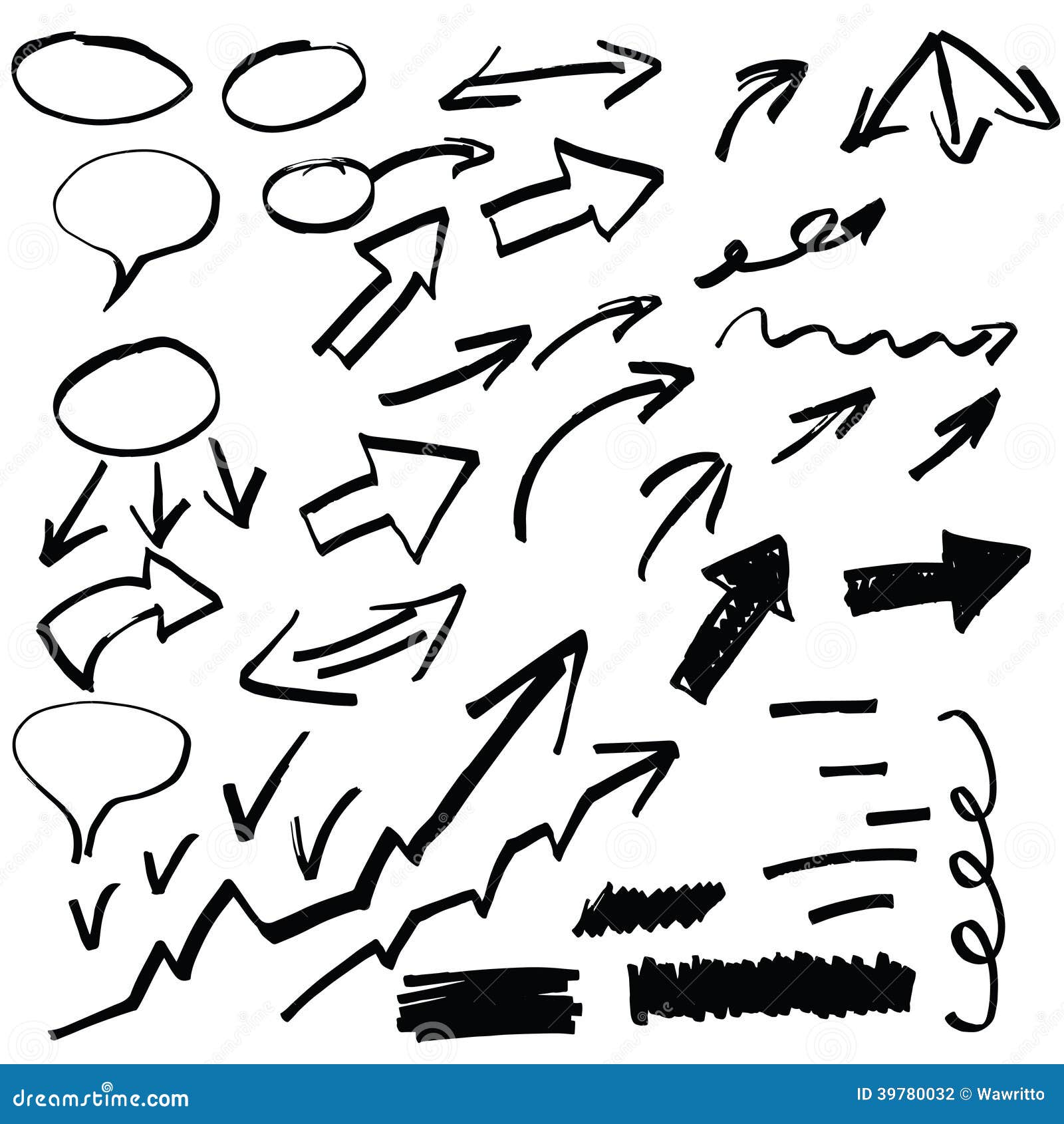 Arrows Cartoon Vector | CartoonDealer.com #67926639