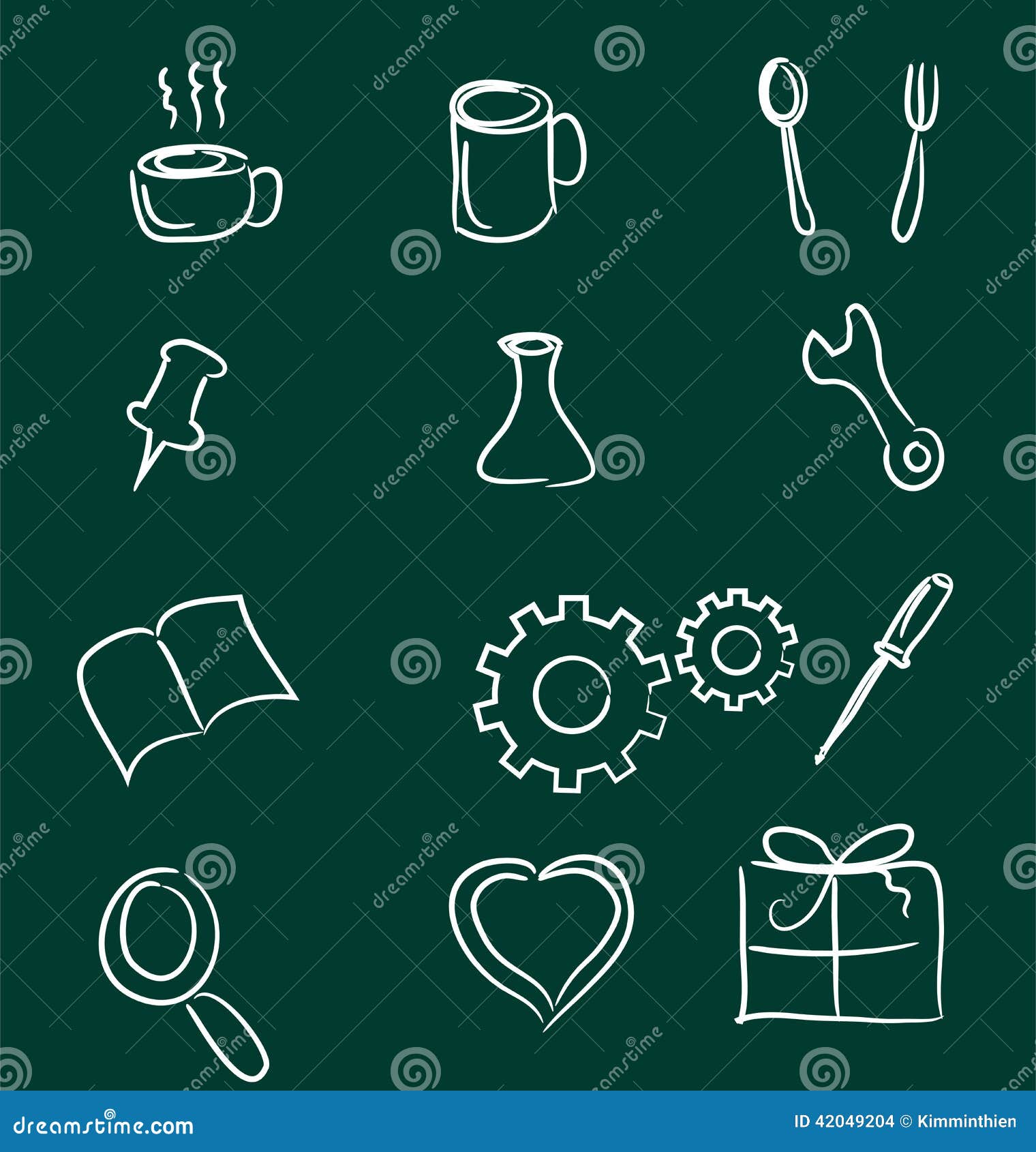 Set of hand drawn stock vector. Illustration of alteration - 42049204