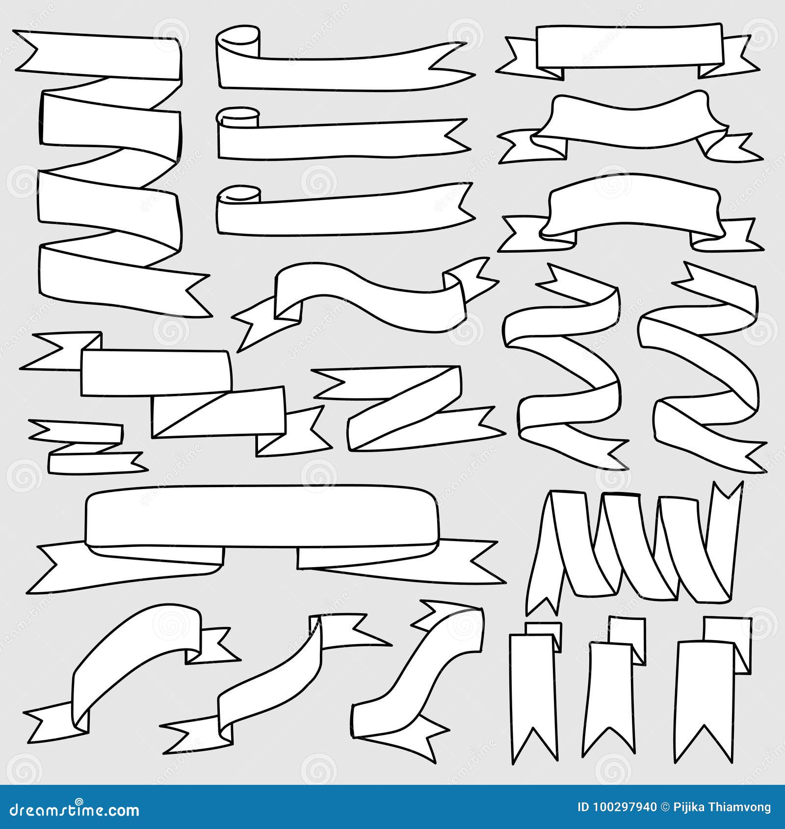 Banner With Hand-drawn Raven And Sorcery Symbols Vector Illustration ...