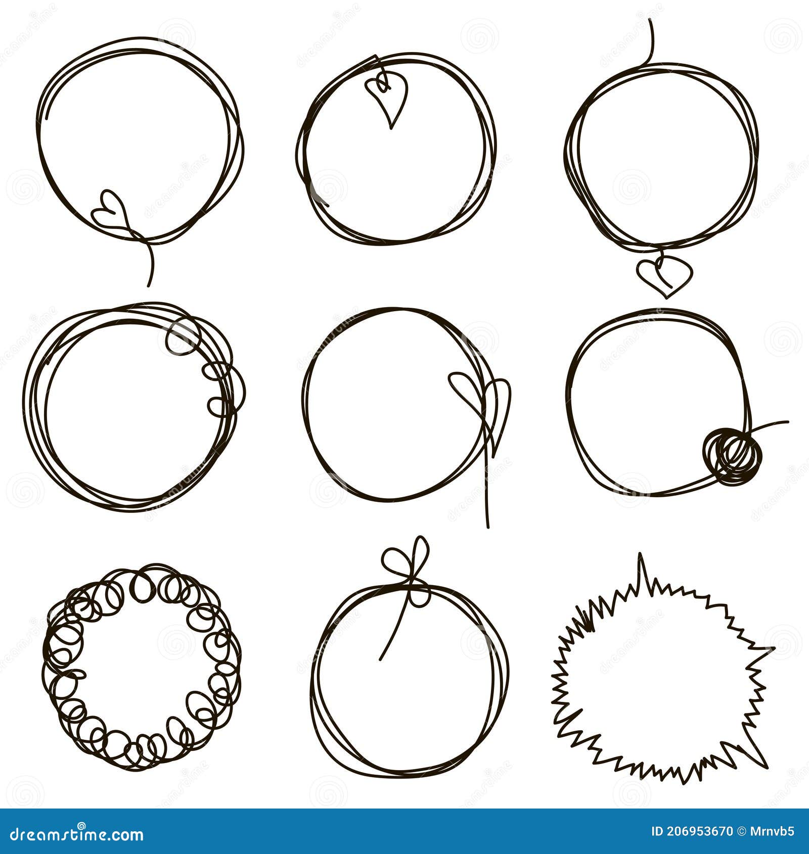 Continuous Circles Stock Illustrations – 2,217 Continuous Circles Stock ...