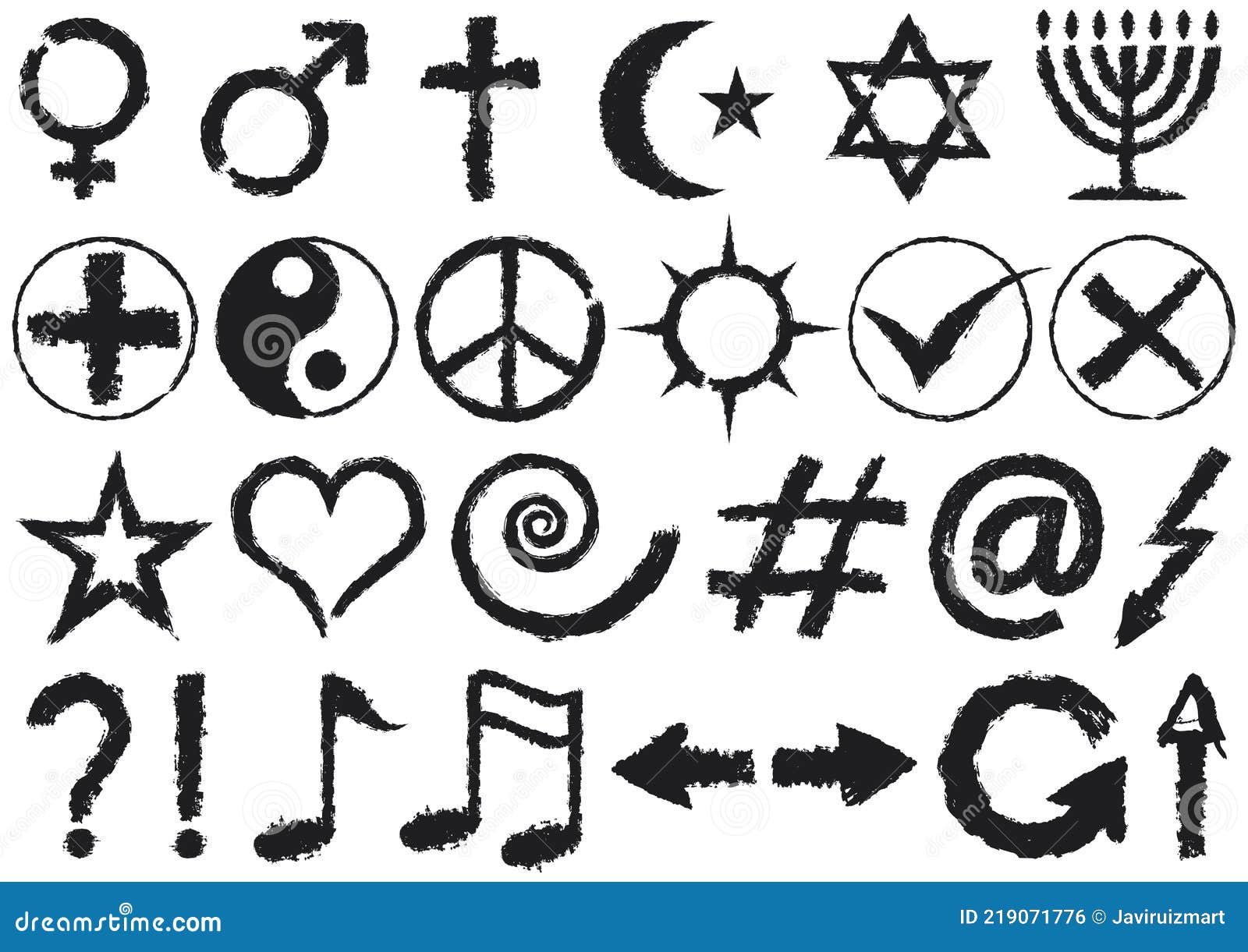 Set of icons stock vector. Illustration of icons, note - 219071776