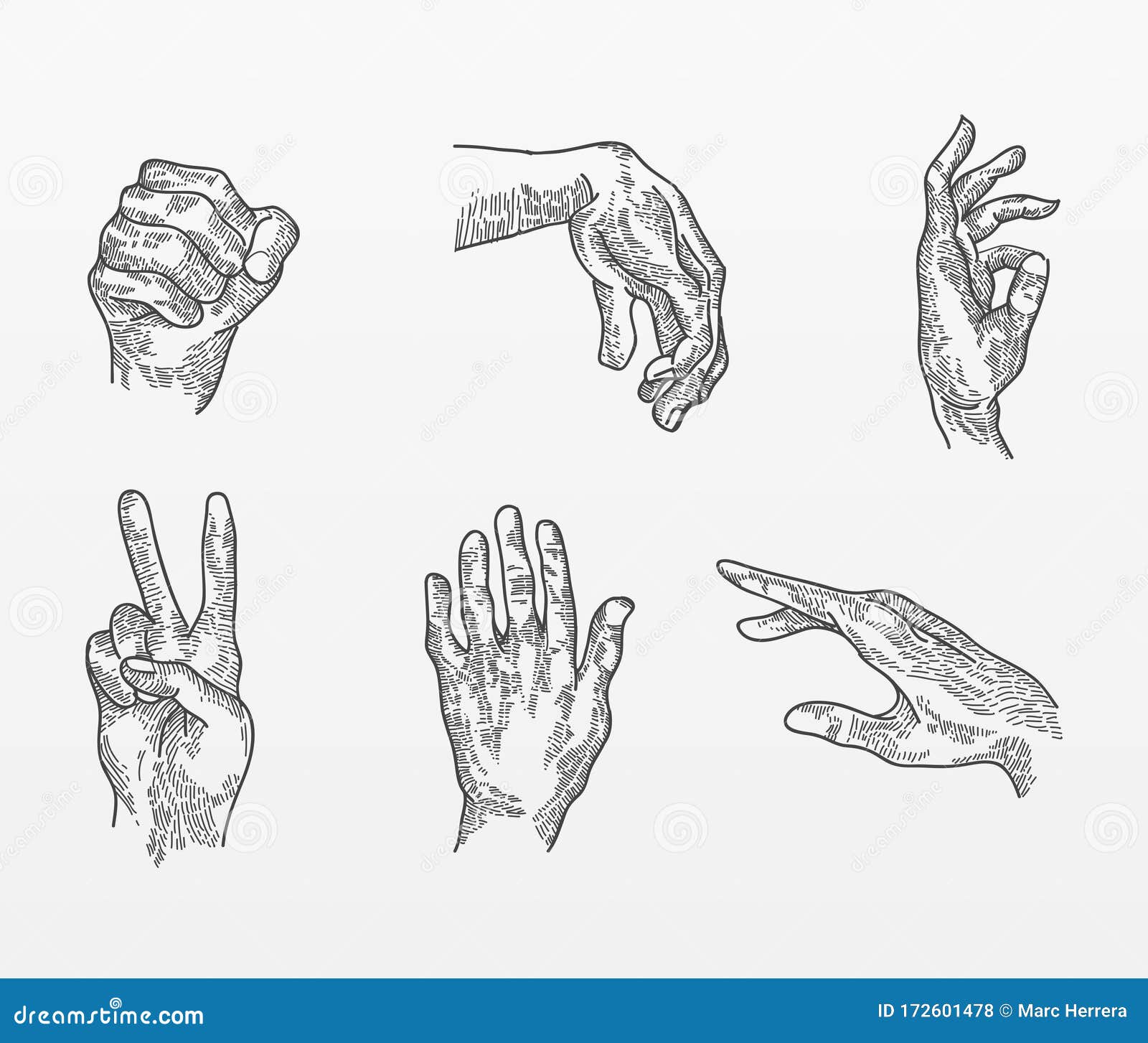 Set of hand drawn vector stock illustration. Illustration of hygiene ...
