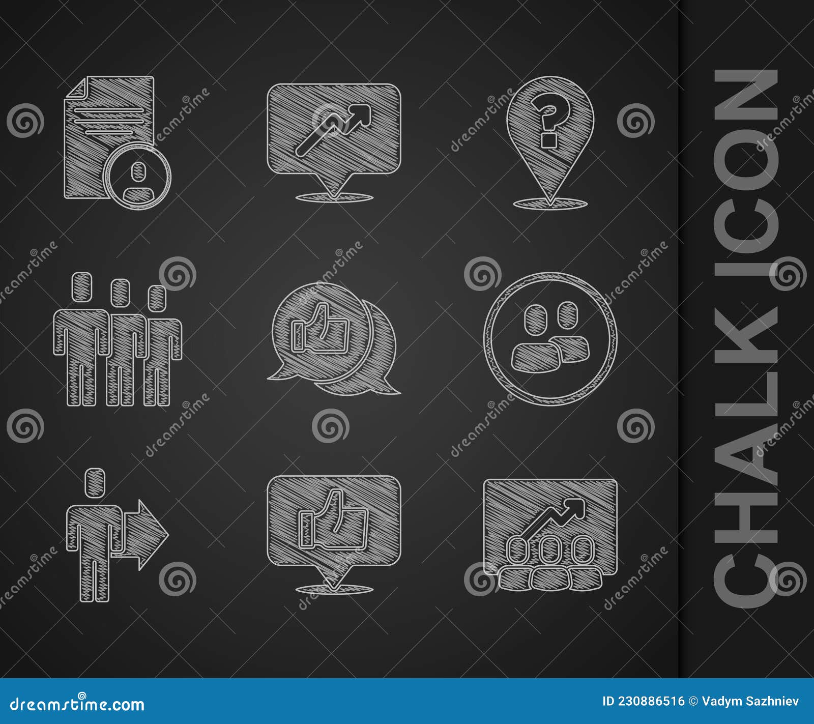 Group Of Question Mark Icon On White Background.Illustr Royalty-Free ...