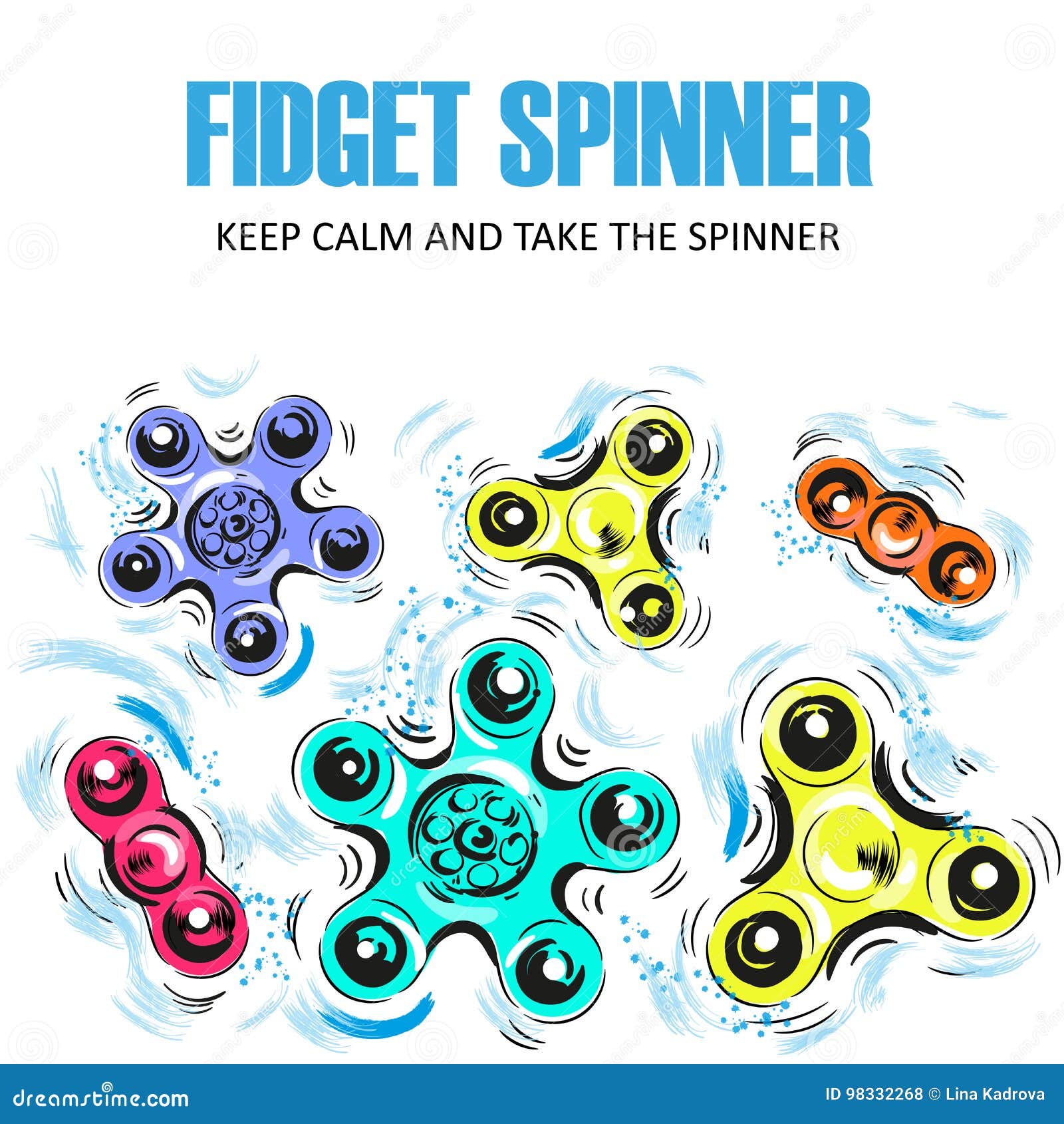 Set of Hand Spinning Machine. Rotation Stock Vector - Illustration of ...