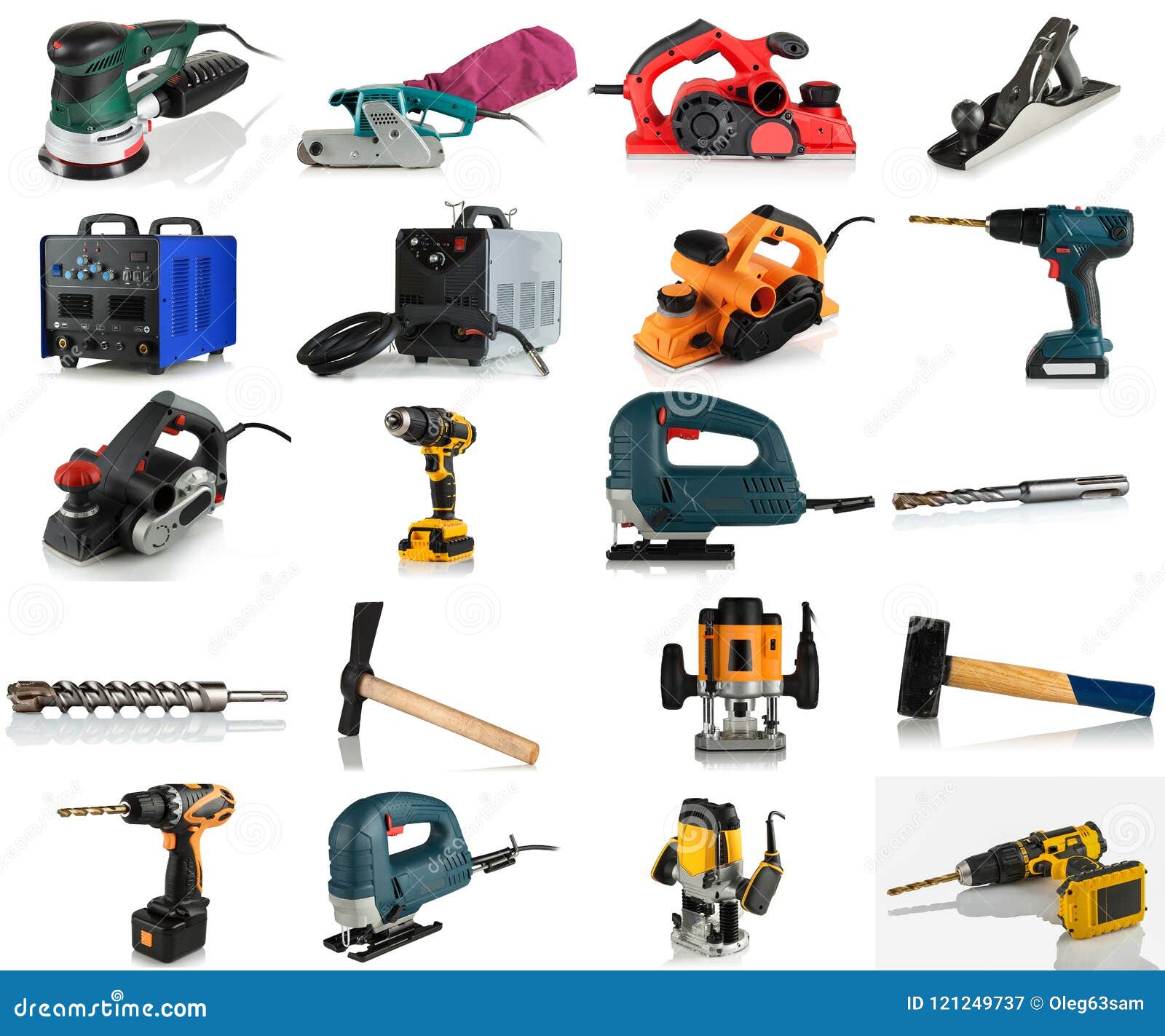 Set of Hand Tools, Power Tools, Welding Equipment Stock Image - Image ... Set of Hand Tools, Power Tools, Welding Equipment Stock Image - Image ...