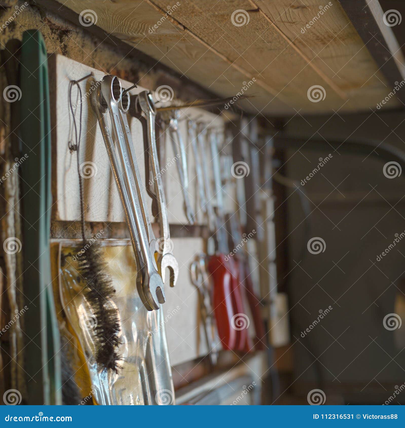 Set of Hand Tools stock image. Image of tools, indoor - 112316531