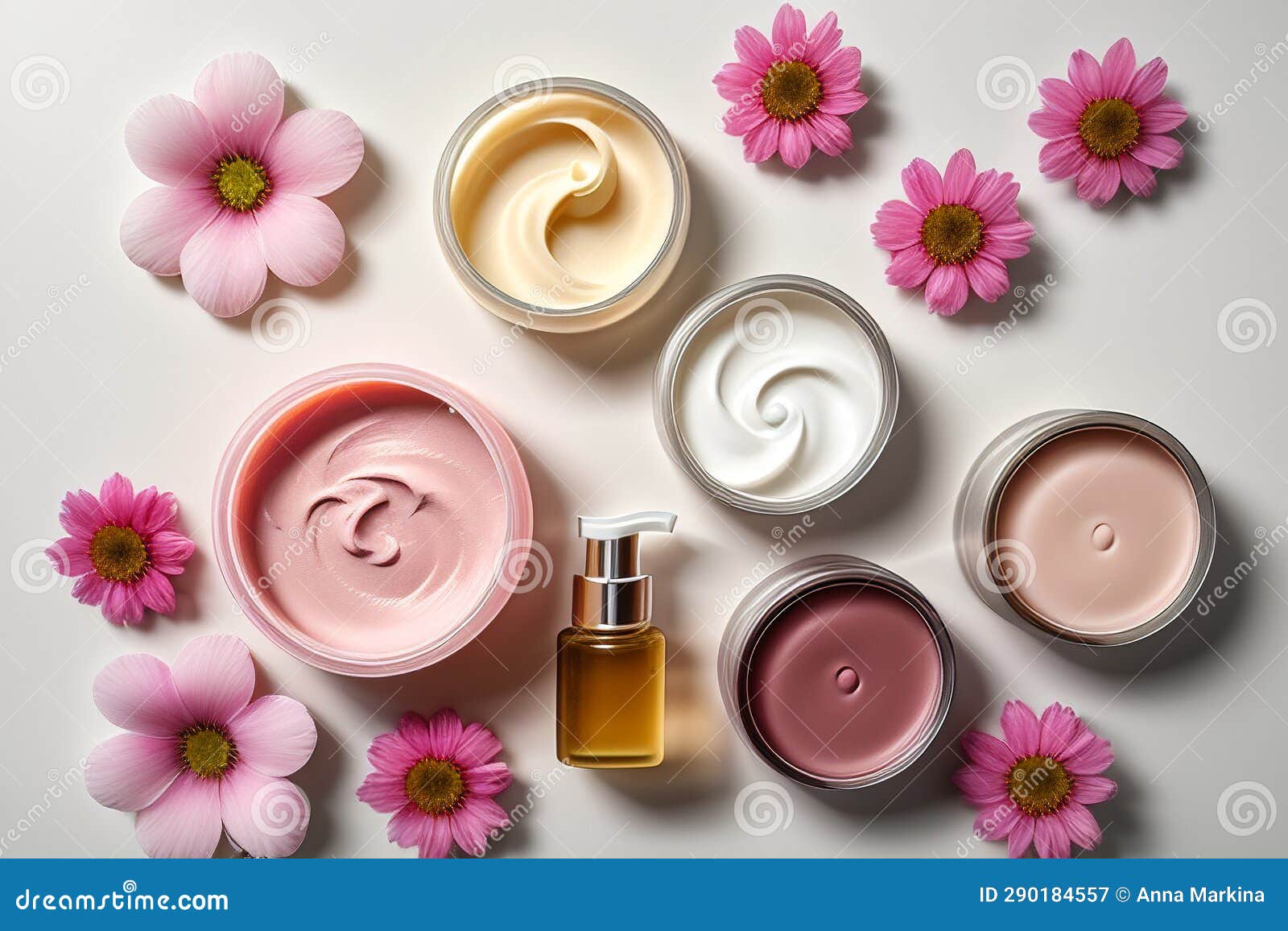 A Set of Handmade Natural Cosmetics. Stock Image - Image of portrait ...