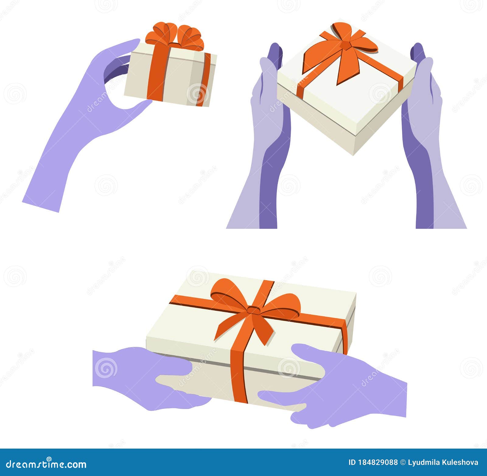 Hands Giving Gifts Stock Illustrations – 192 Hands Giving Gifts Stock ...
