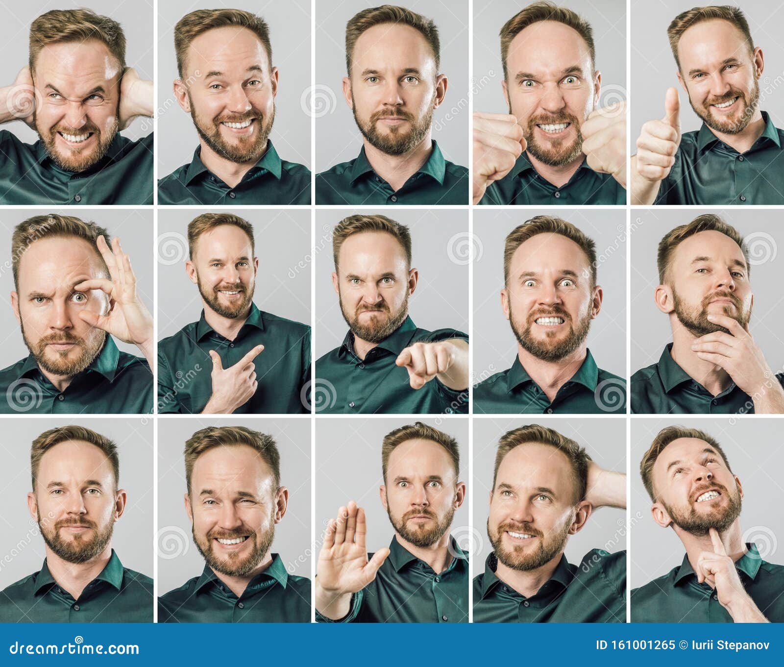 Set Of Handsome Man With Different Emotions And Gestures Stock Image ... Set Of Handsome Man With Different Emotions And Gestures Stock Image ...
