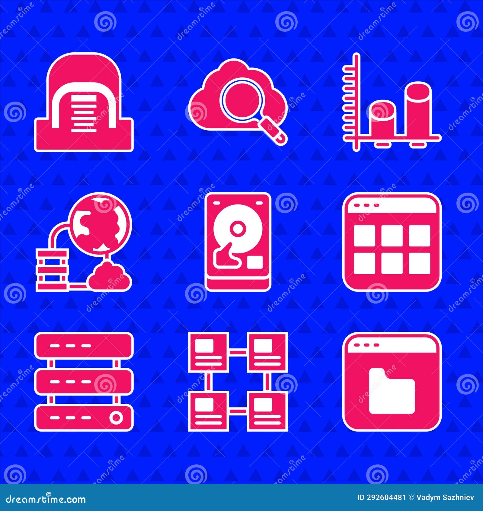 Set Hard Disk Drive HDD, Hierarchy Organogram Chart, Browser Files ... Set Hard Disk Drive HDD, Hierarchy Organogram Chart, Browser Files ...