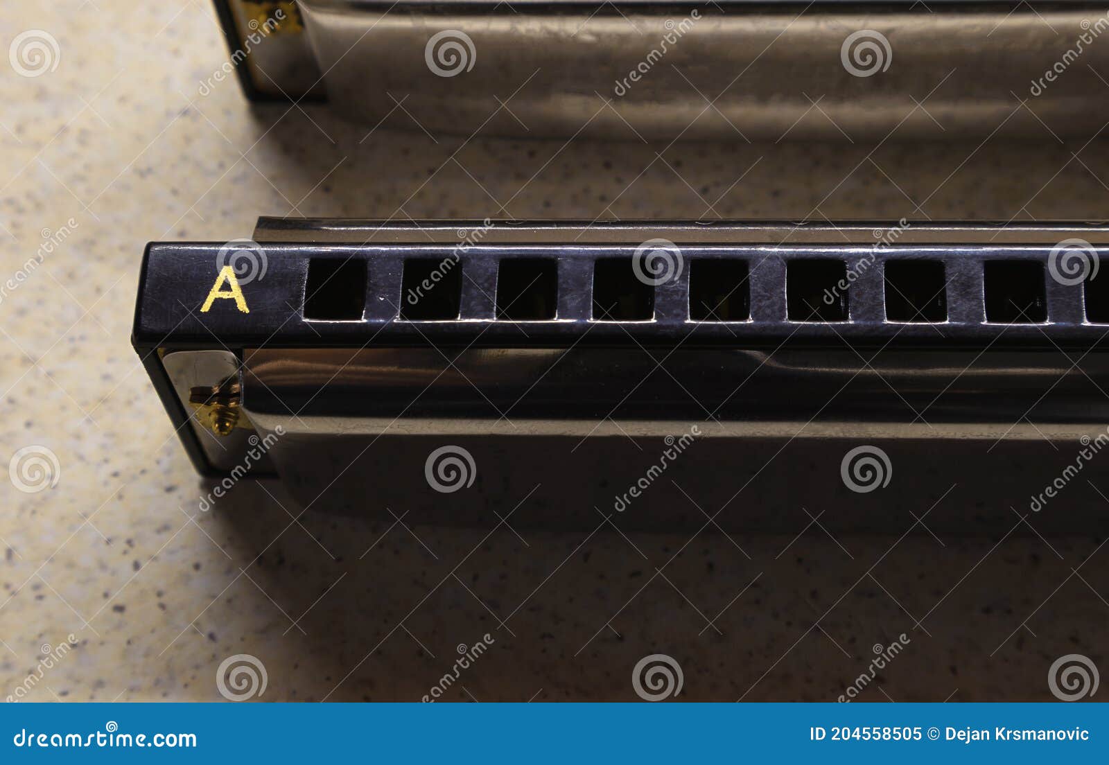 Set of Harmonicas stock image. Image of closeup, blues - 204558505