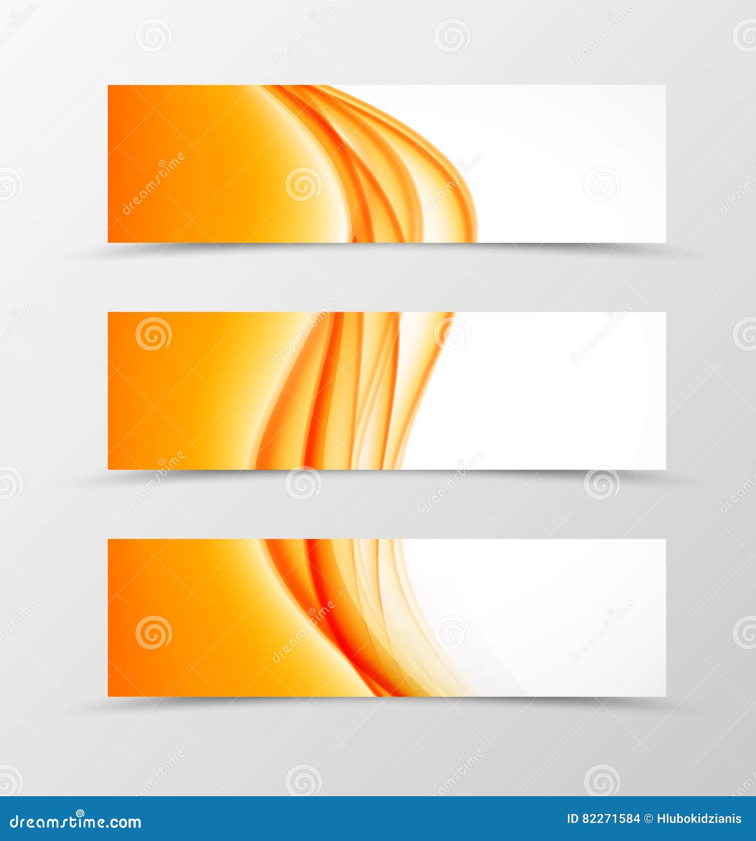 Set of Header Banner Digital Design Stock Vector - Illustration of ...