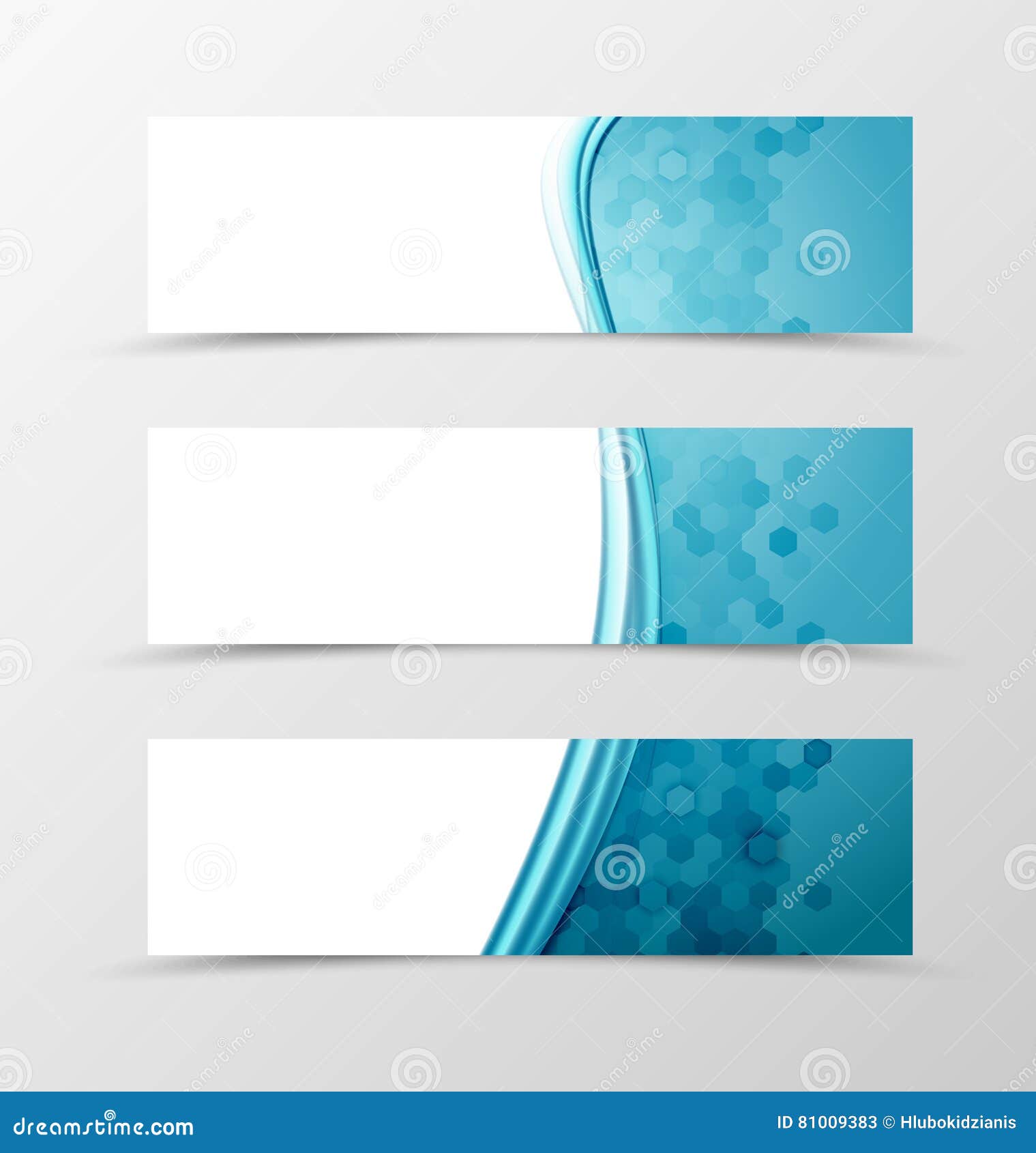 Set Of Header Banner Science Design Vector Illustration | CartoonDealer ...