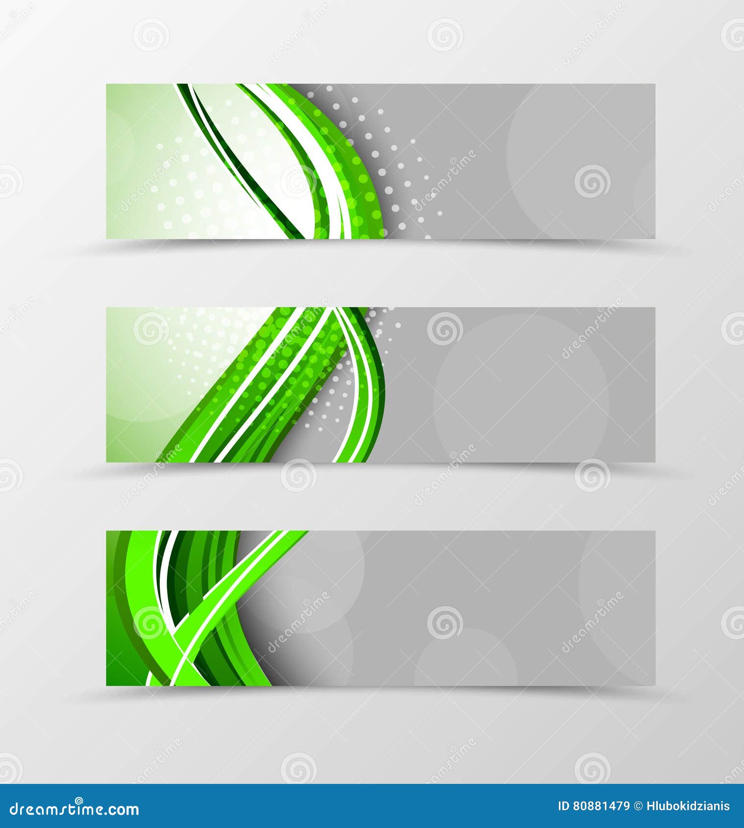 Set of Header Banner Wave Design Stock Vector - Illustration of layout ...