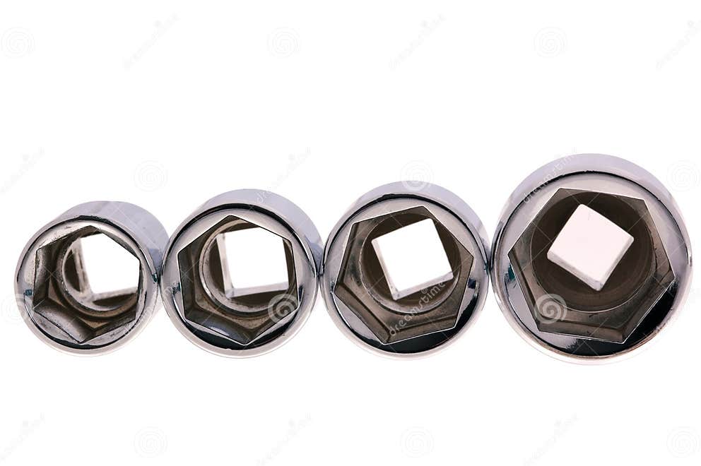 Set of hex head face stock photo. Image of separate, twist - 23236356