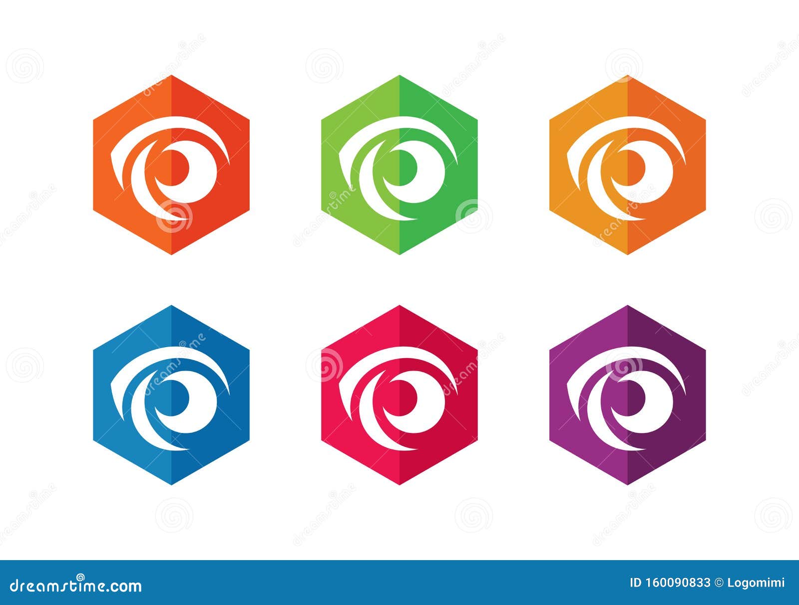 Low Vision Symbol. Blindness Line Icon, Outline Logo Illu Royalty-Free ...