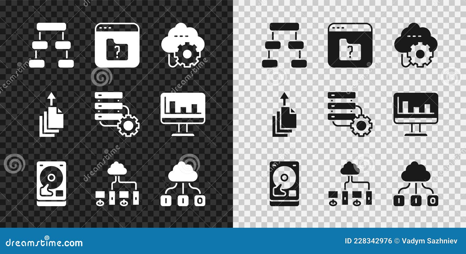 Set Hierarchy Organogram Chart, File Missing, Cloud Technology Data ...