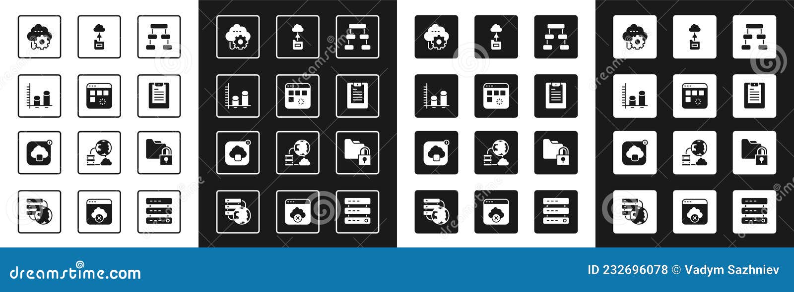 Set Hierarchy Organogram Chart, Loading Data Window, Data Analysis ...