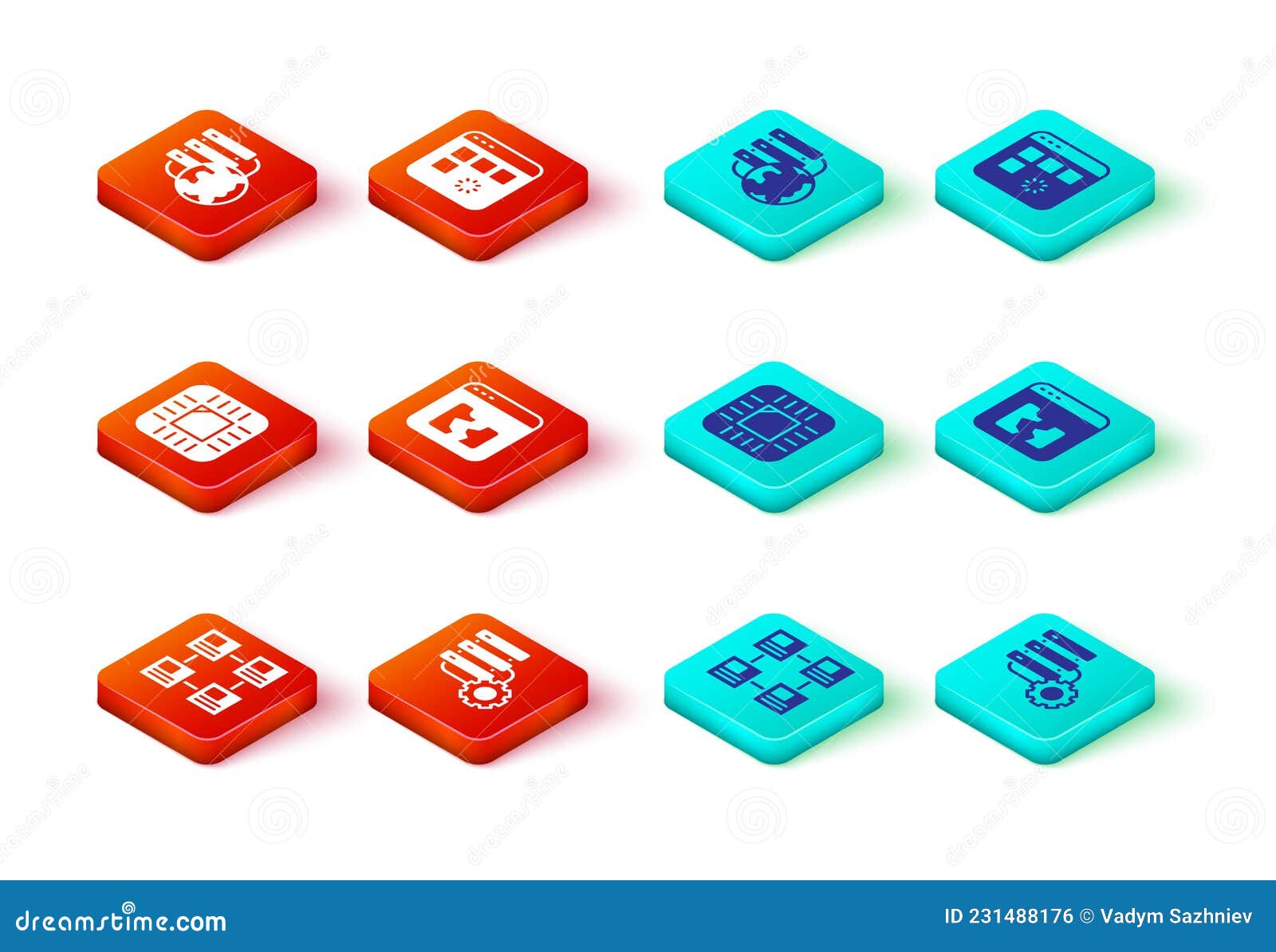 Set Hierarchy Organogram Chart, Server and Gear, Processor with CPU ... Set Hierarchy Organogram Chart, Server and Gear, Processor with CPU ...