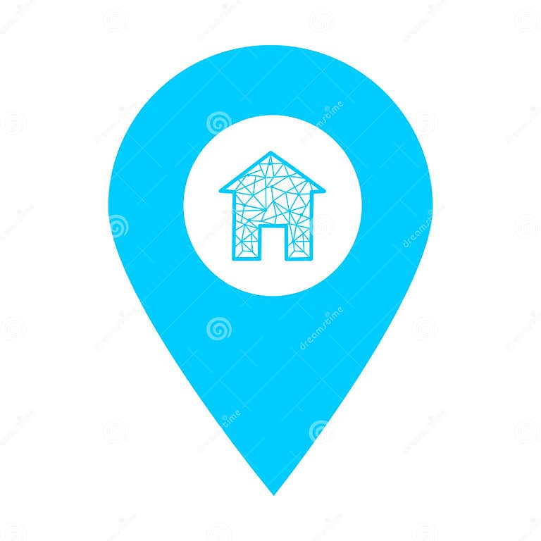 Set of Home Location Map Pin Pointer Icon. Element of Map Point for Mobile Concept and Web Apps ...
