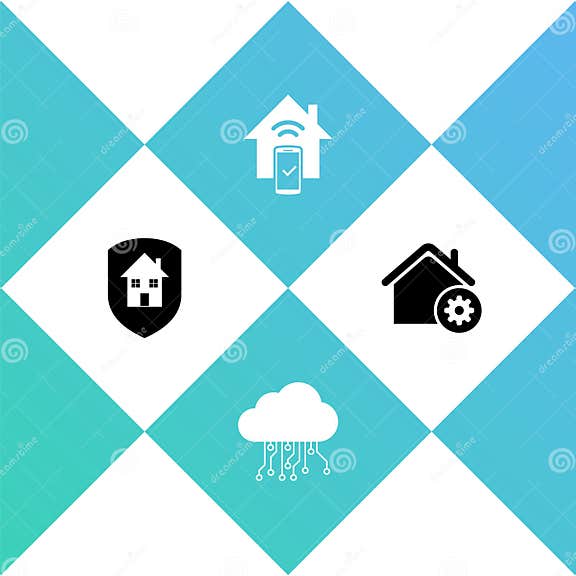 Set House Under Protection, Internet of Things, Smart Home Remote ...
