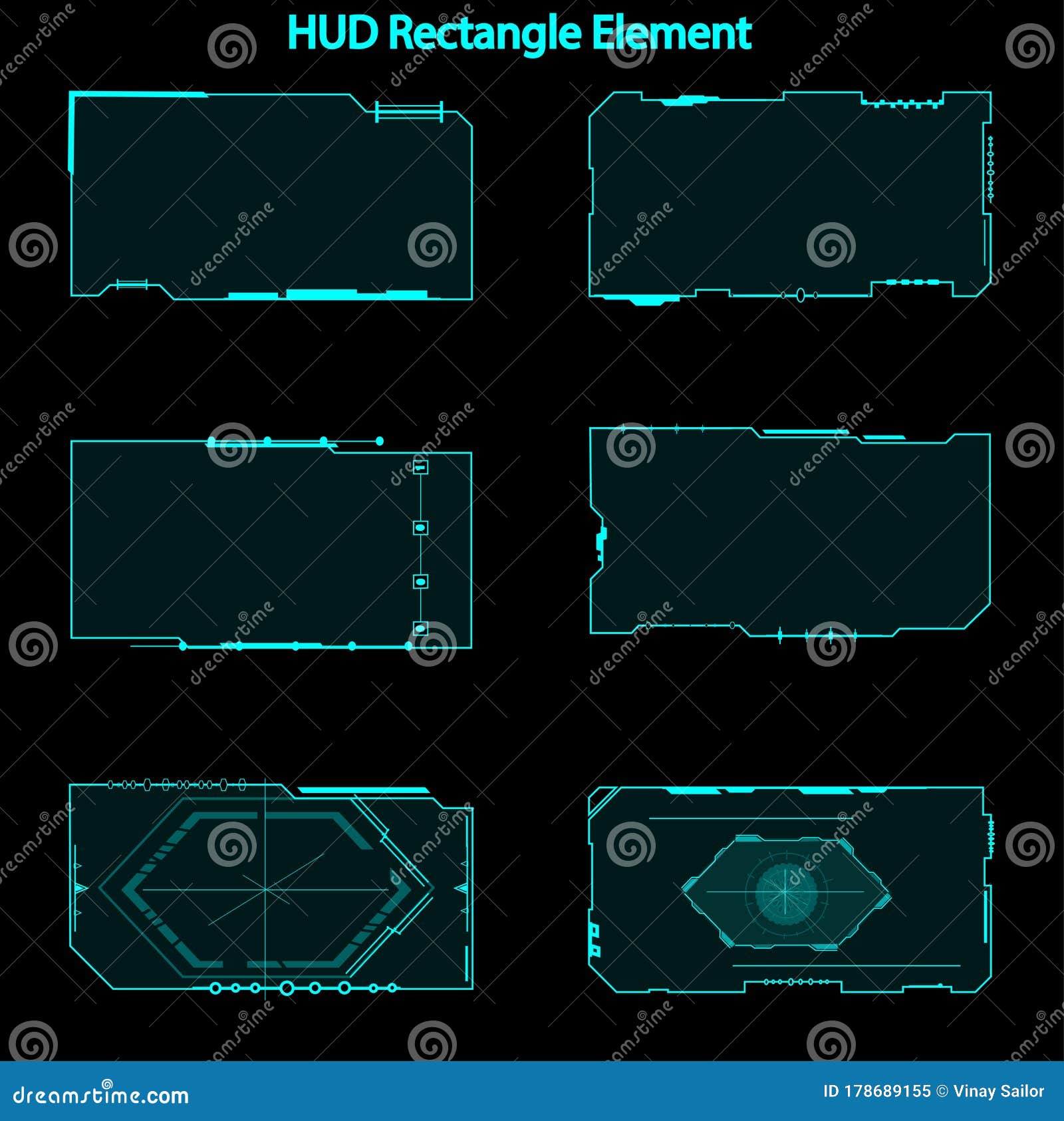 Rectangle Elements Stock Illustrations – 45,355 Rectangle Elements ...