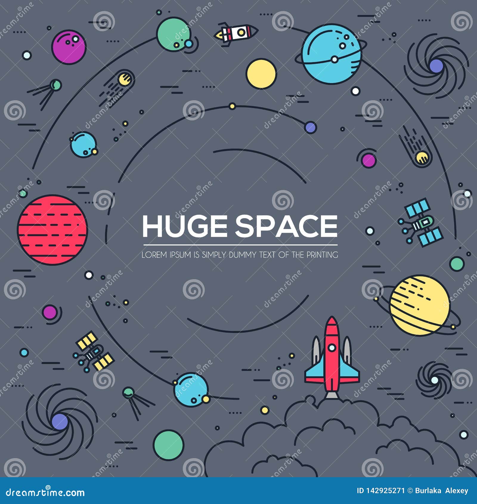 Fart Outer Rocket Mascot Costume Vector Illustration | CartoonDealer ...