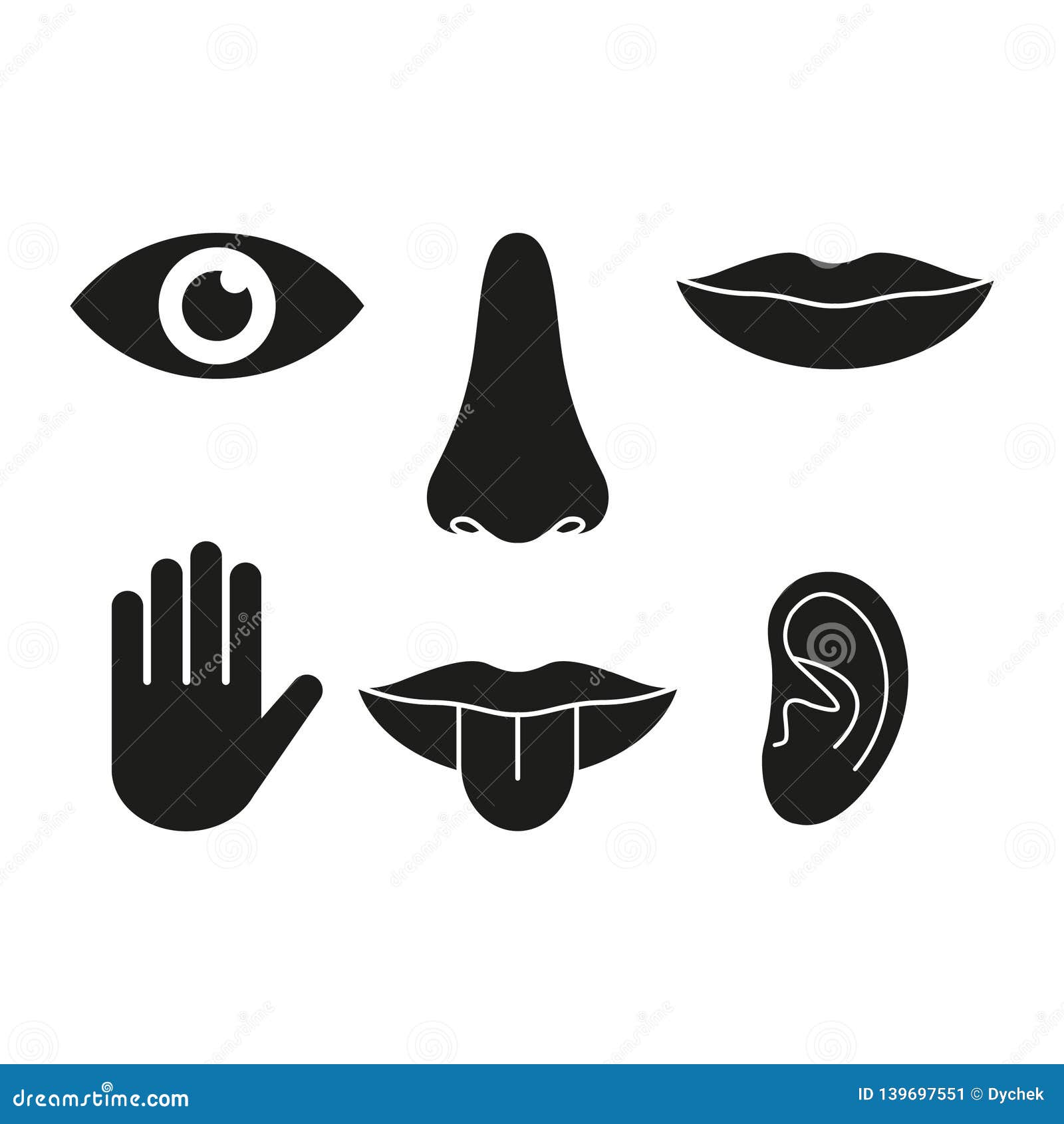 Set of Human Feelings. Simple Vector Illustration Stock Vector ...