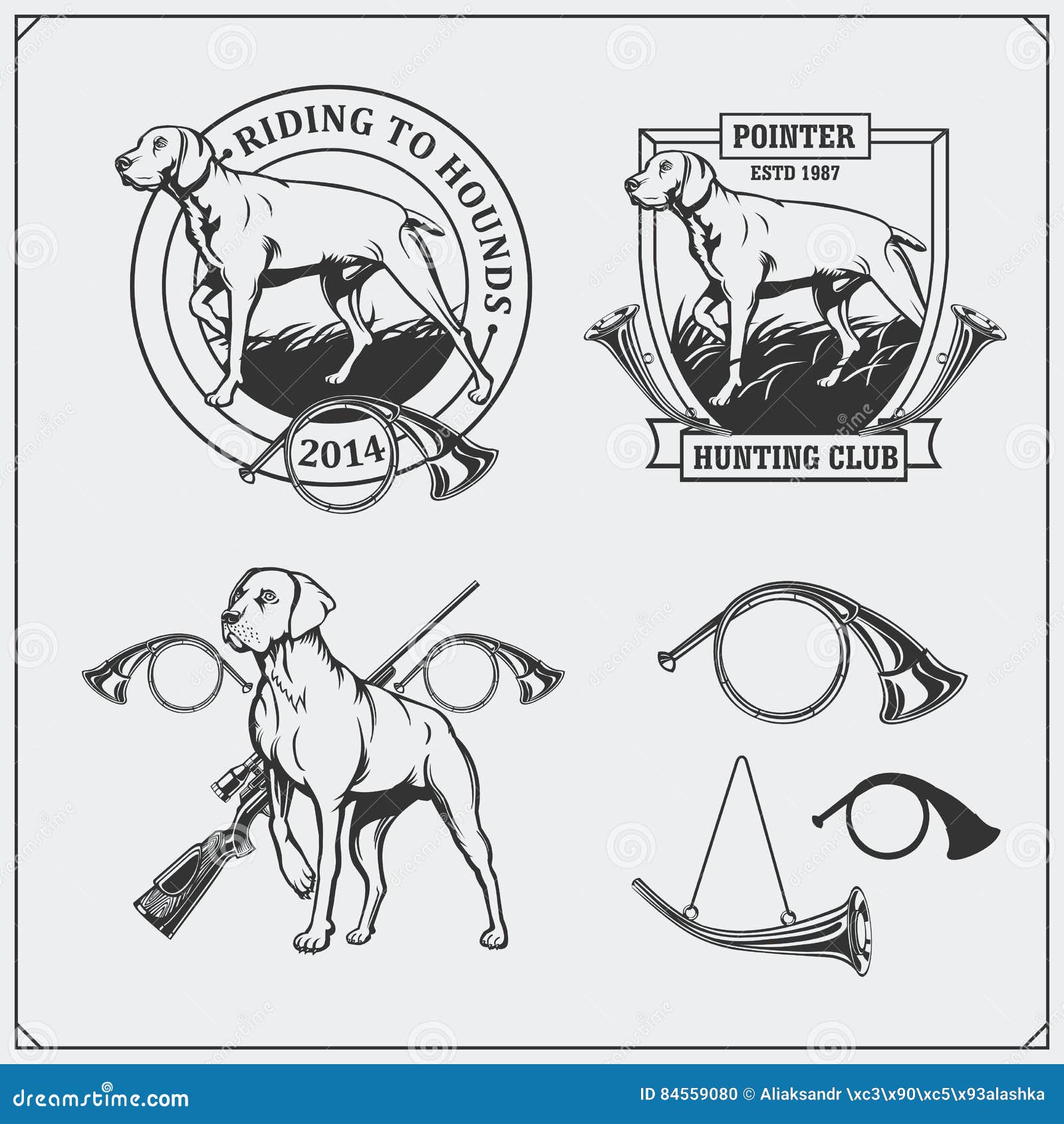 Pointer Labels Cartoon Vector | CartoonDealer.com #24042523