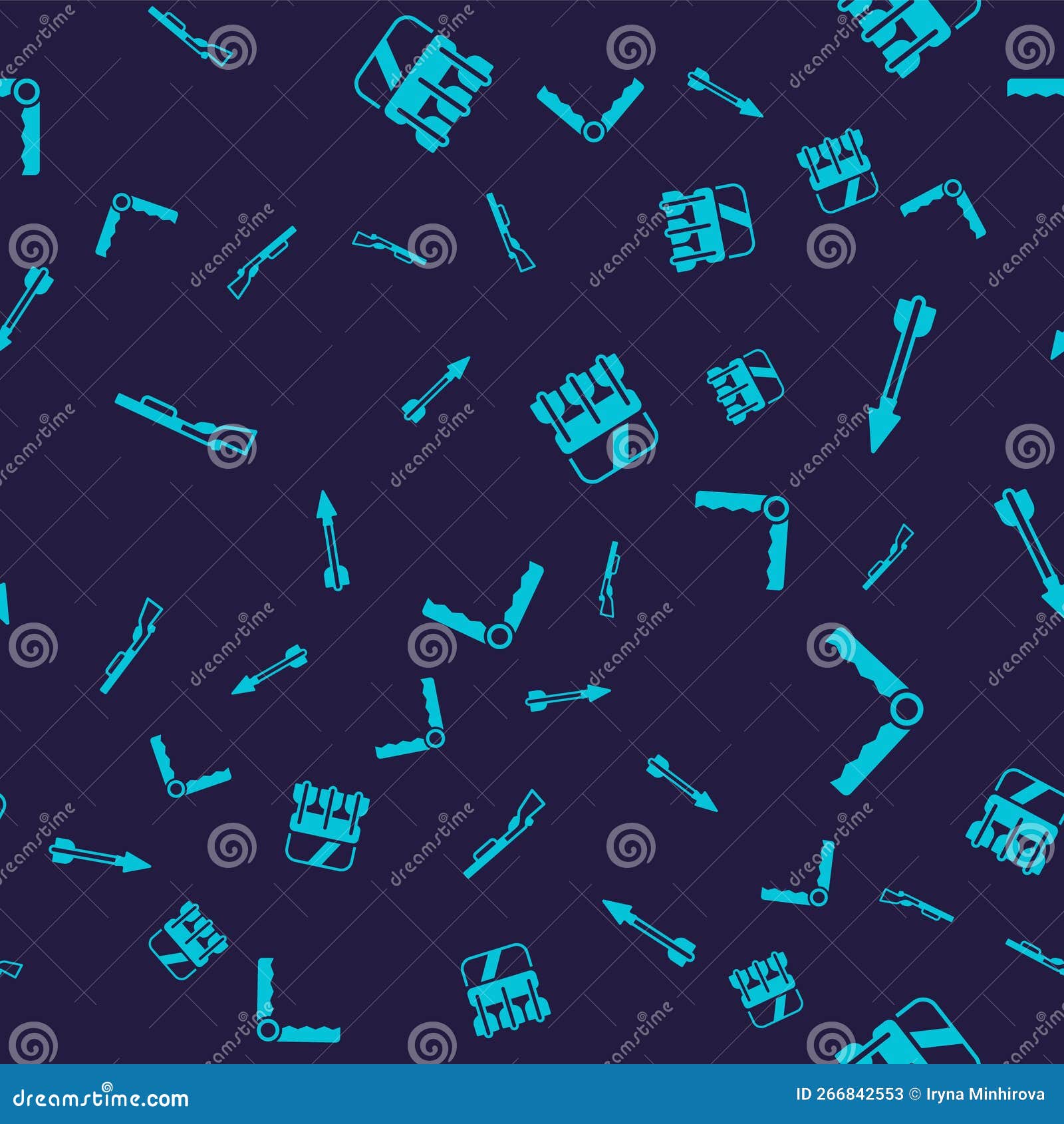 Set Hunting Gun, Medieval Arrow, Quiver with Arrows and Trap Hunting on ...