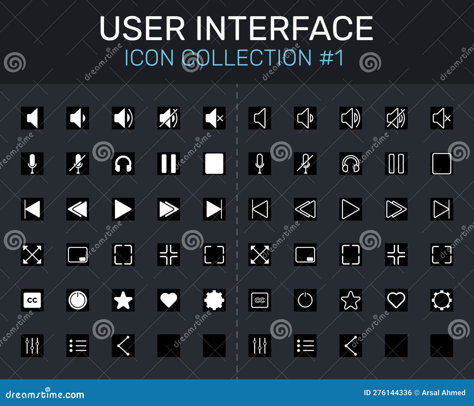 Set of Icon Collection User Interface Icons for Mobile and Web ...