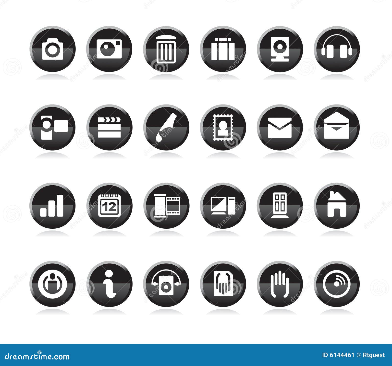 Set Of Icons Picture. Image: 6144461