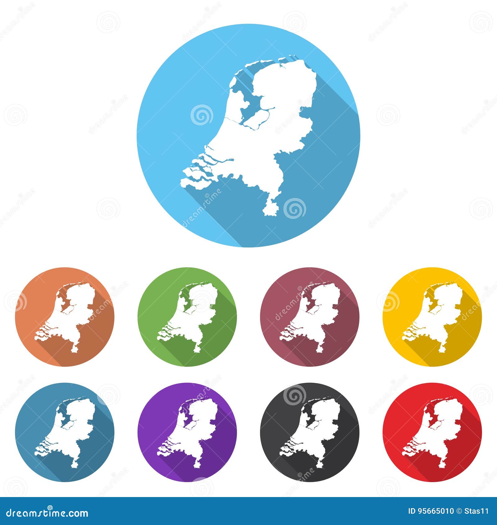 Netherland Icons Stock Image | CartoonDealer.com #116183461