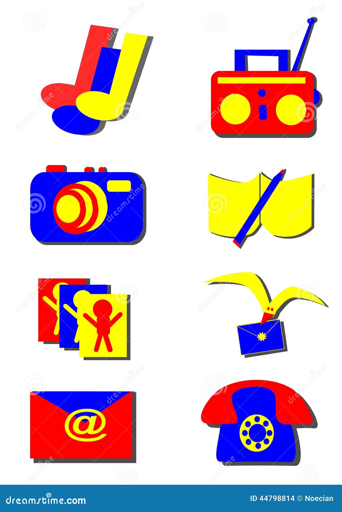 Set of icons, utilities stock illustration. Illustration of utilities ...