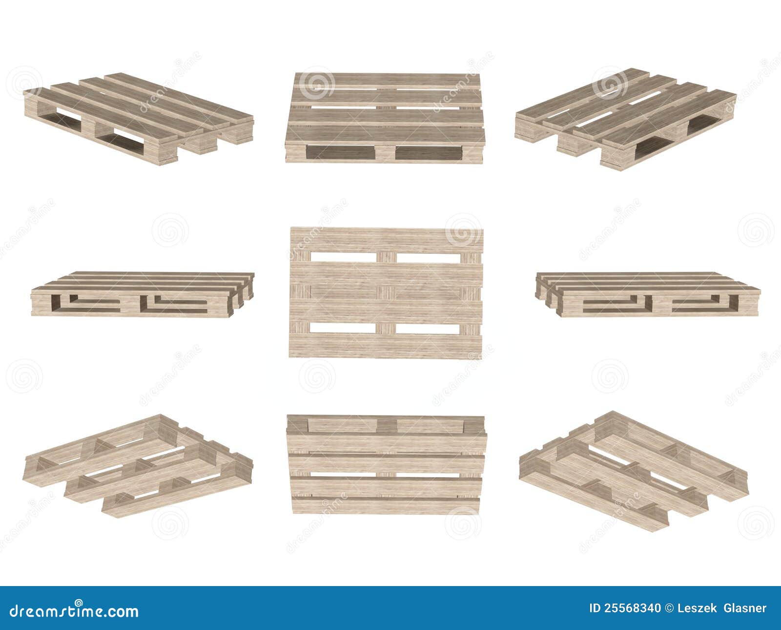 Wooden Pallet Vector Cartoon Set Icon. Vector Illustration Warehouse ...
