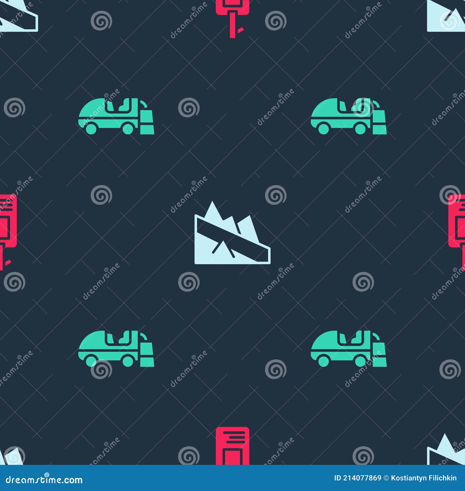 Set Identification Badge, Mountain Descent and Ice Resurfacer on ...