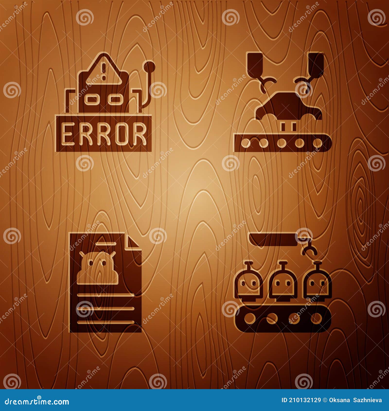 Set Industrial Production of Robots, Error in, Technical Specification ...