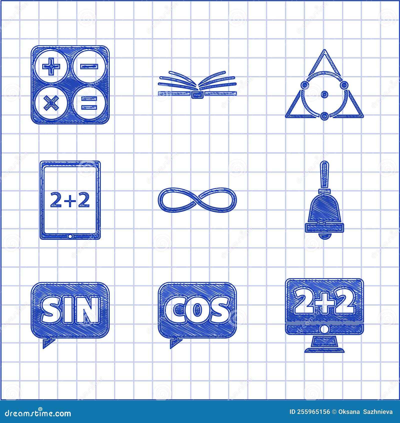 Set Infinity, Mathematics Function Cosine, Equation Solution, Ringing ...