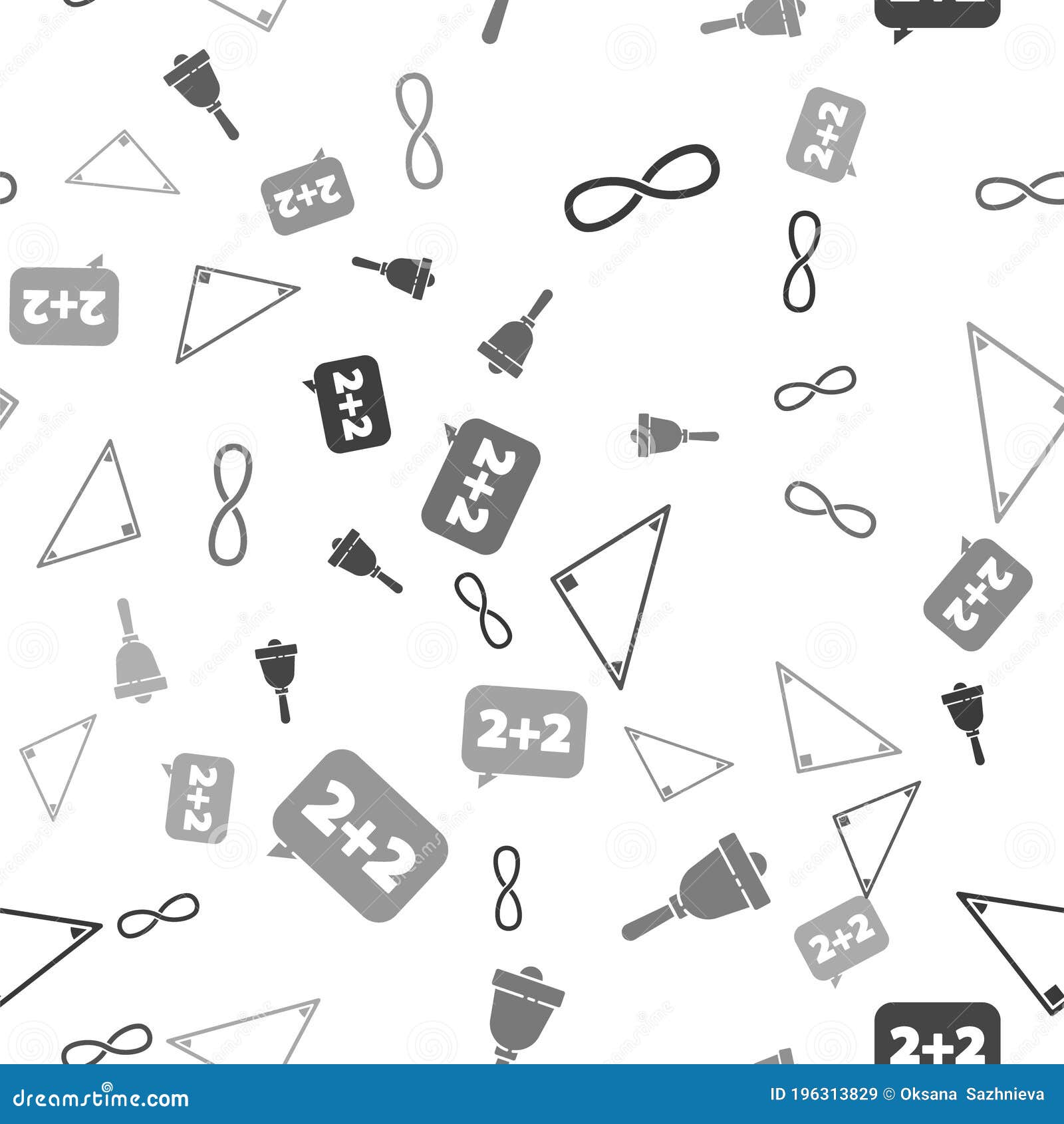 Math Equation On Chalkboard Cartoon Vector | CartoonDealer.com #20055501