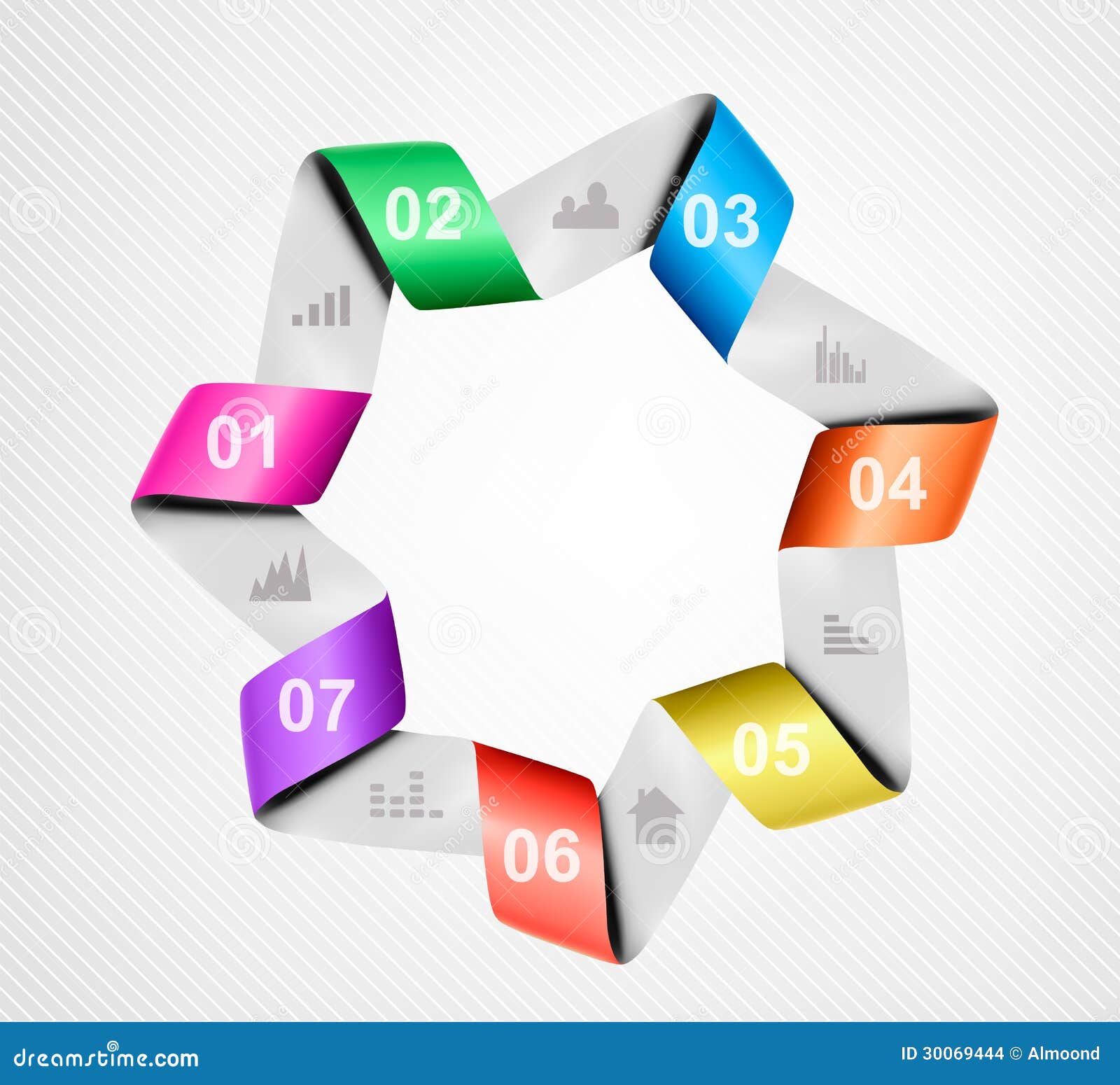 Set Info Graphics Banners Numbers Icon Stock Illustrations – 5 Set Info ...