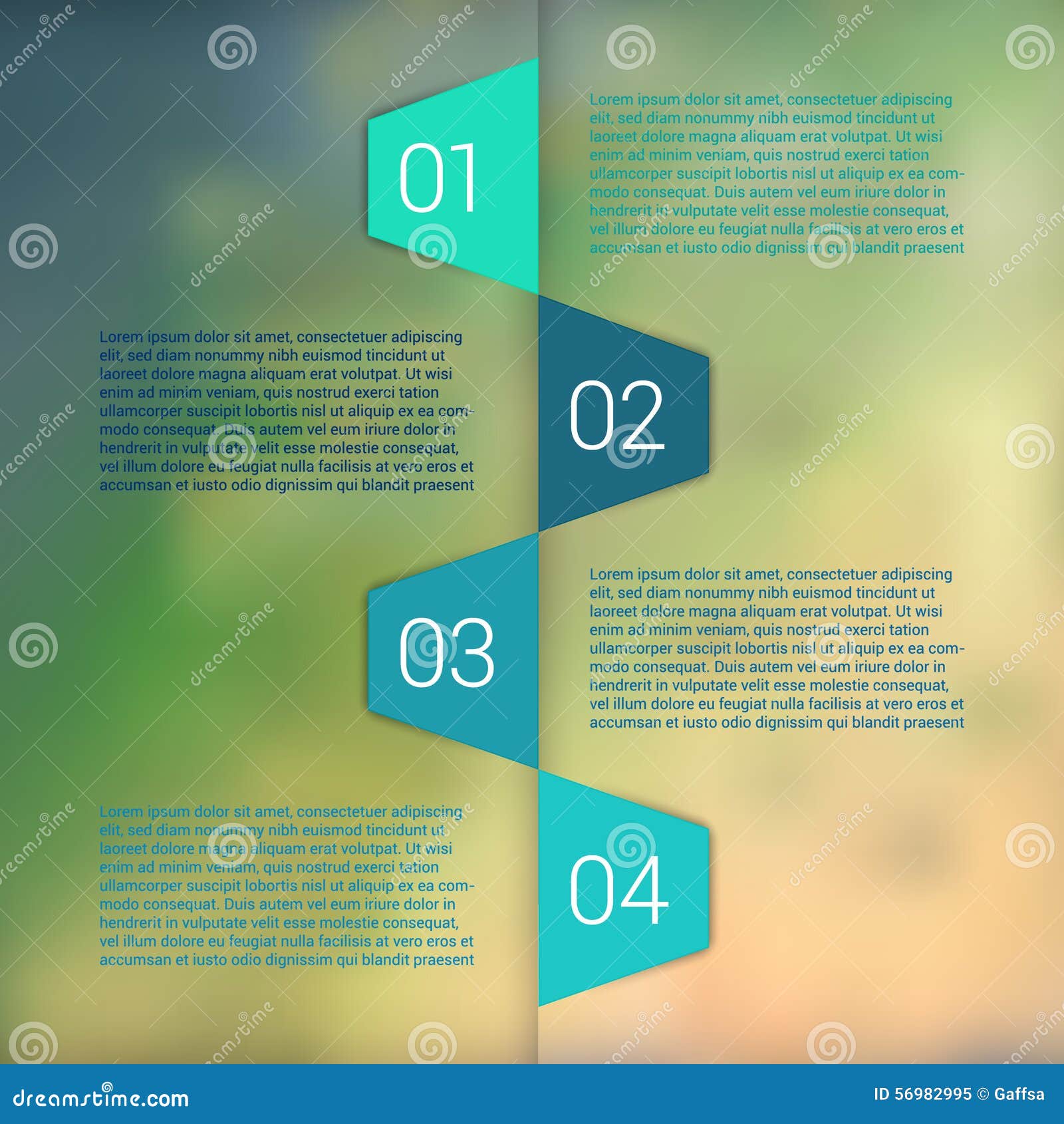 Set of Infographic Template Layouts. Flow Chart Stock Vector ...