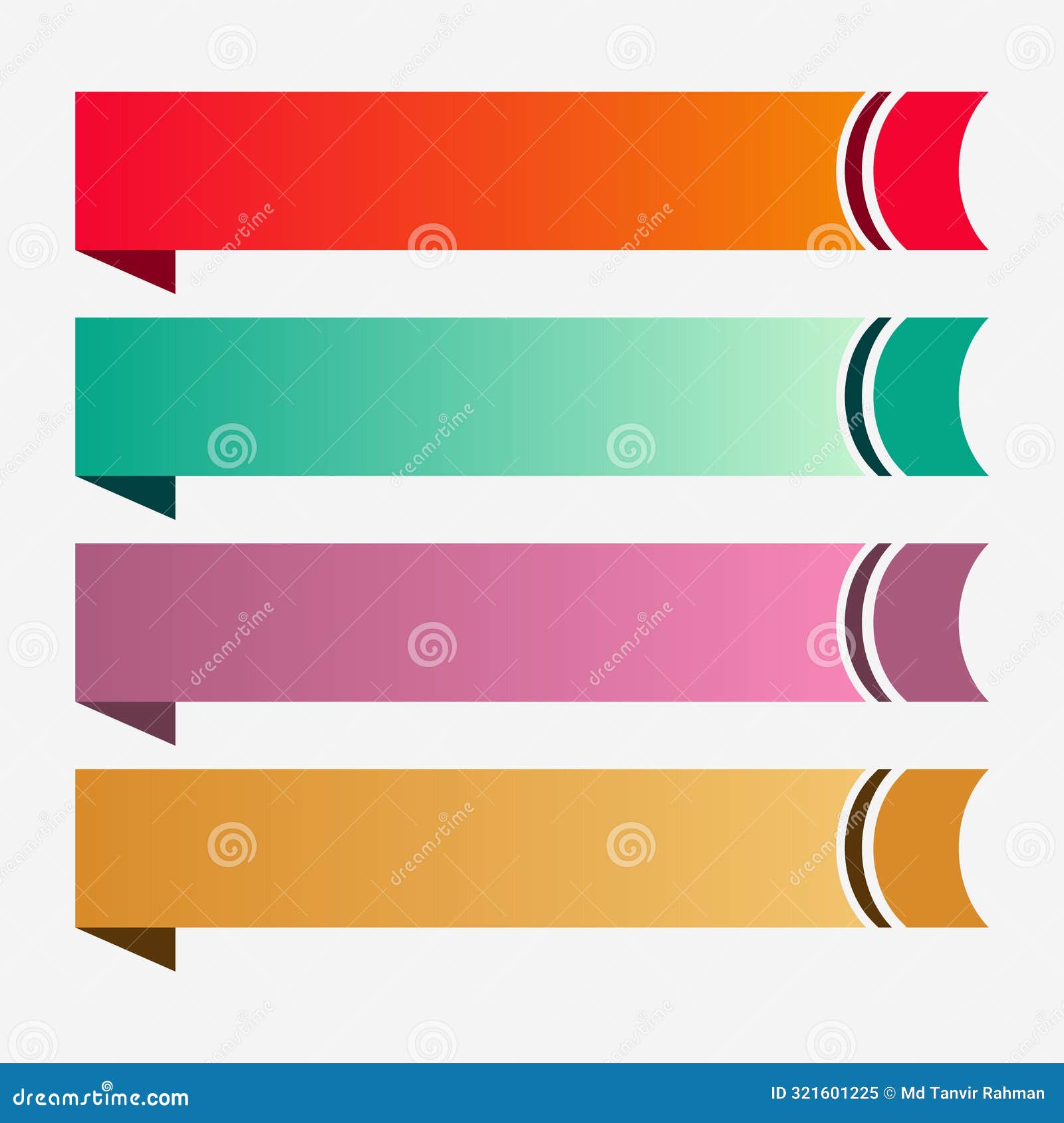 Set of Infographic Vector Presentation Illustration Elements Stock ...