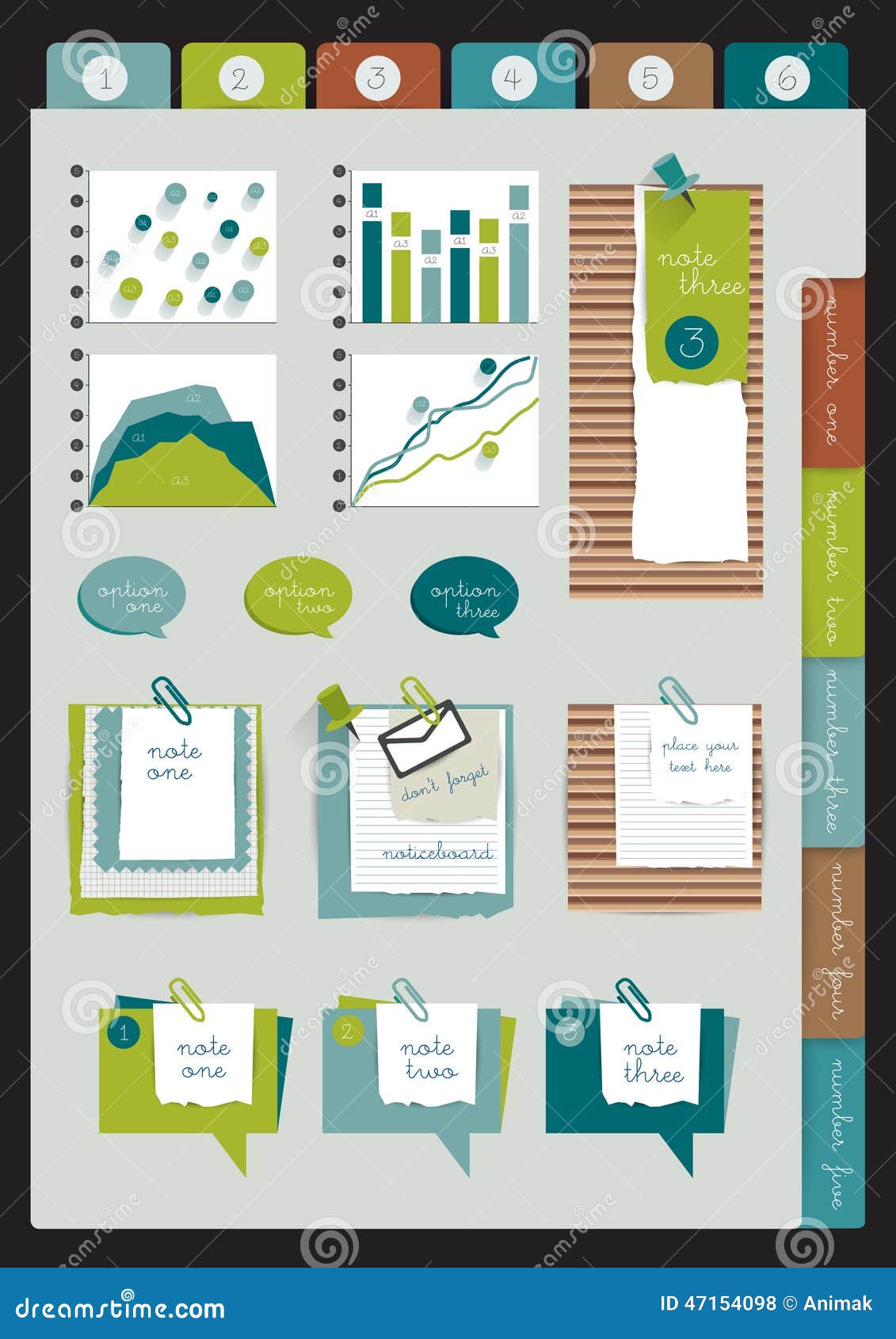 Stickers Of Speech Bubbles Vector Set | CartoonDealer.com #267701942