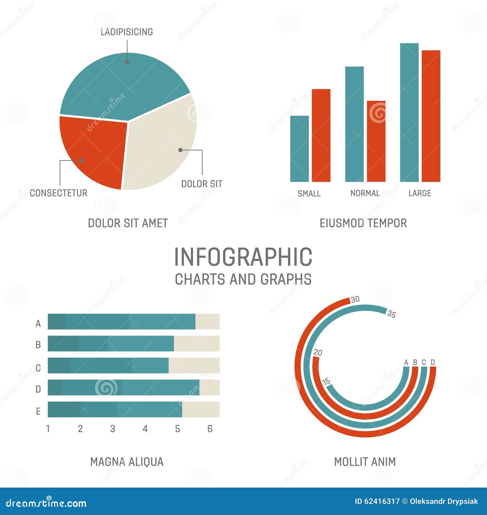Set of Infographics Statistics Charts and Graphs Stock Vector ... Set of Infographics Statistics Charts and Graphs Stock Vector ...